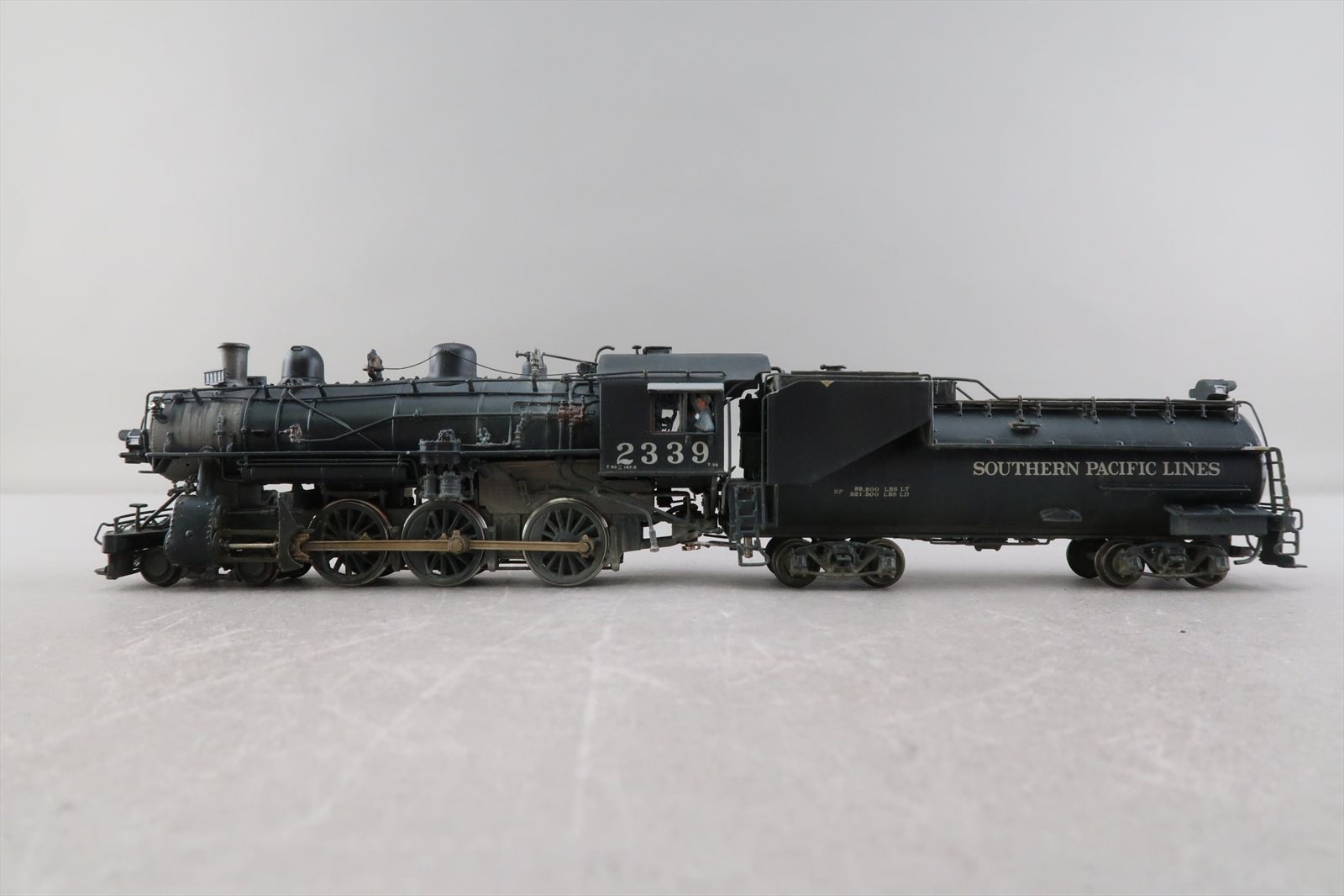 HO Brass Model - PSC 15614 SP Southern Pacific 4-6-0 T-28 #2339 - Pro ...