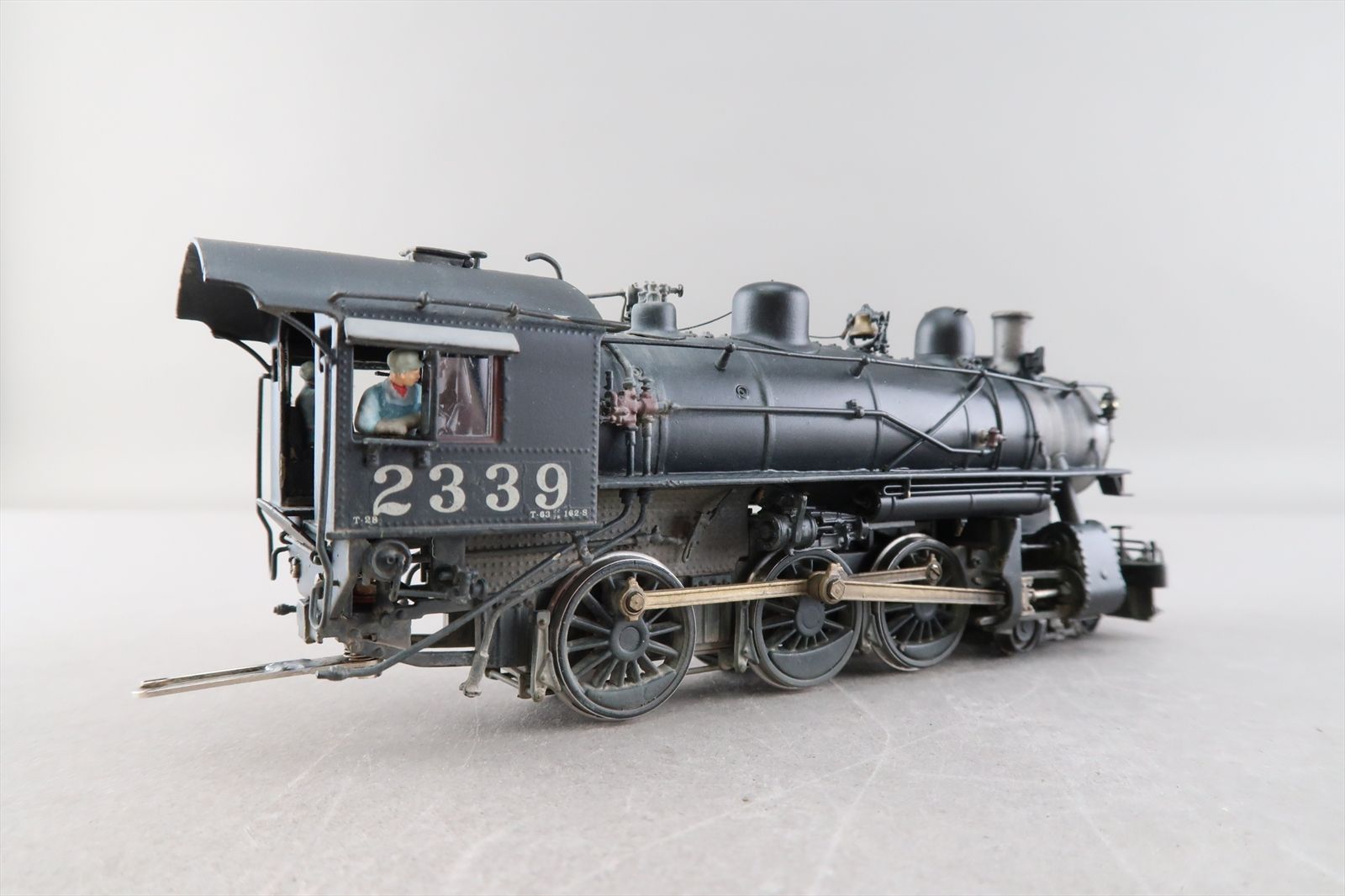 HO Brass Model - PSC 15614 SP Southern Pacific 4-6-0 T-28 #2339 - Pro Paint + Weathering by ...