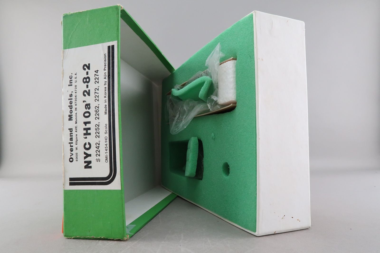 HO Brass Model - OMI 1454 NYC New York Central H10a 2-8-2 #2252 ...