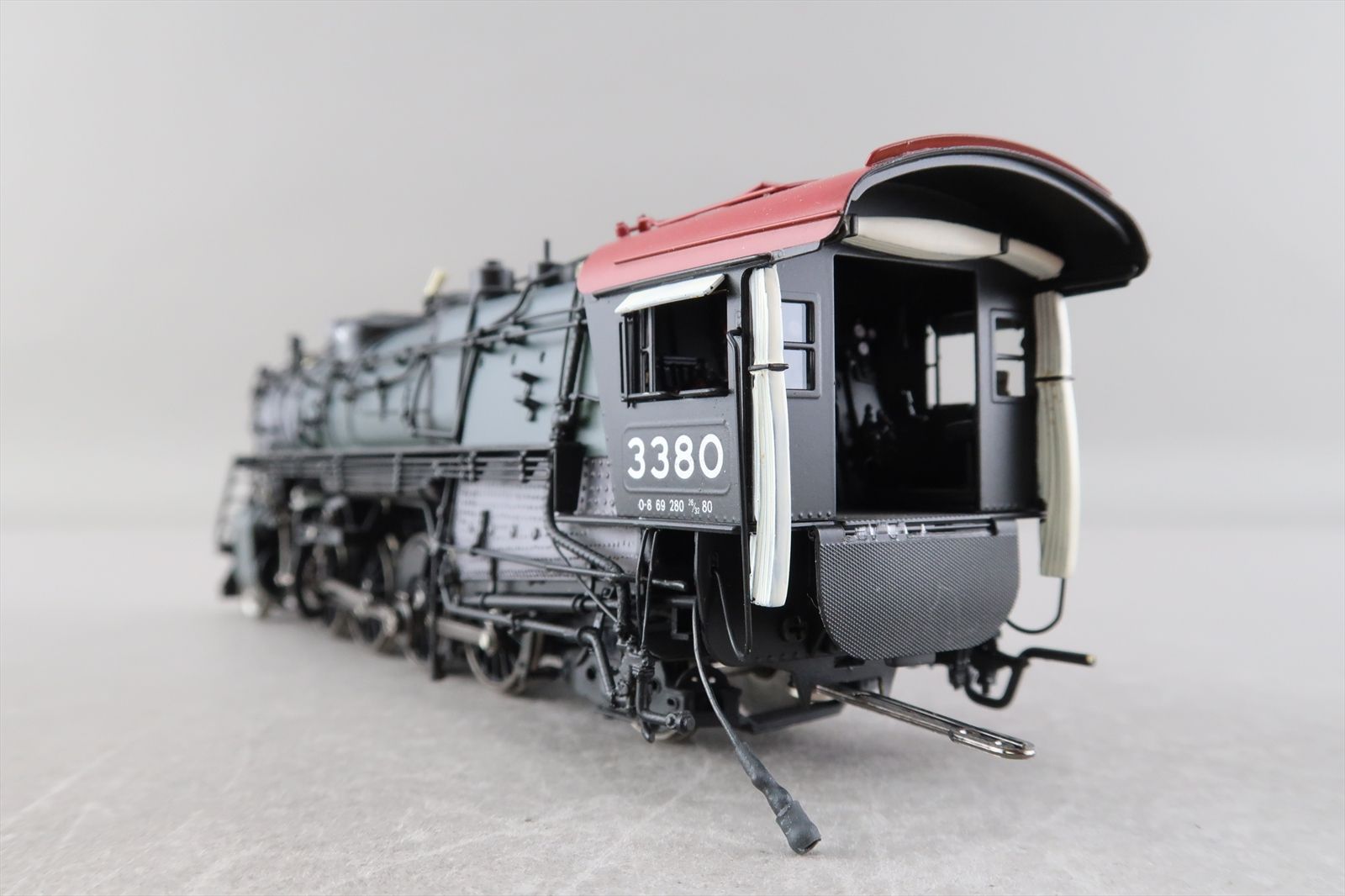 HO Brass Model - GPM 3380.2 GN Great Northern O-8 2-8-2 Open Cab Class ...