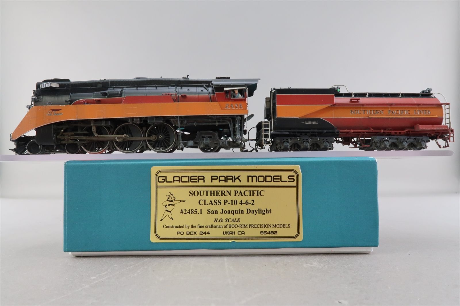HO Brass Model - GPM 2485.1 SP Southern Pacific P-10 4-6-2 San Joaquin ...
