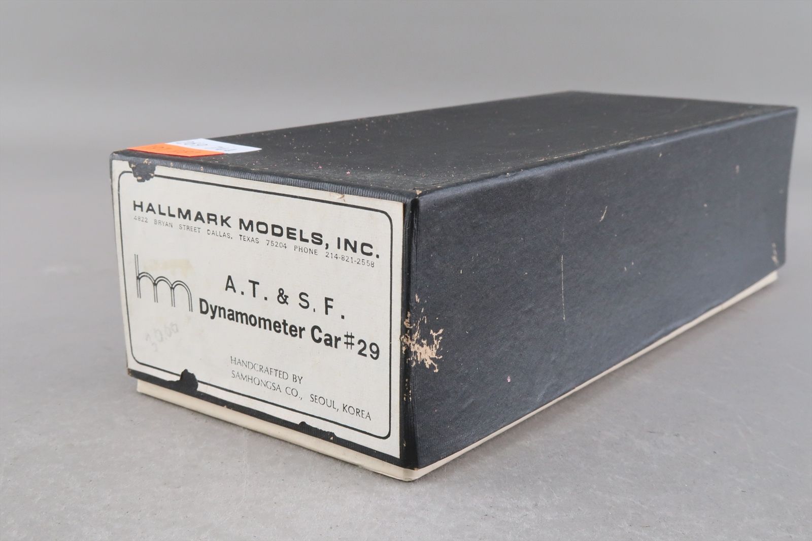 HO Brass Model - HM Hallmark AT&SF Santa Fe Dynamometer Car #29 ...