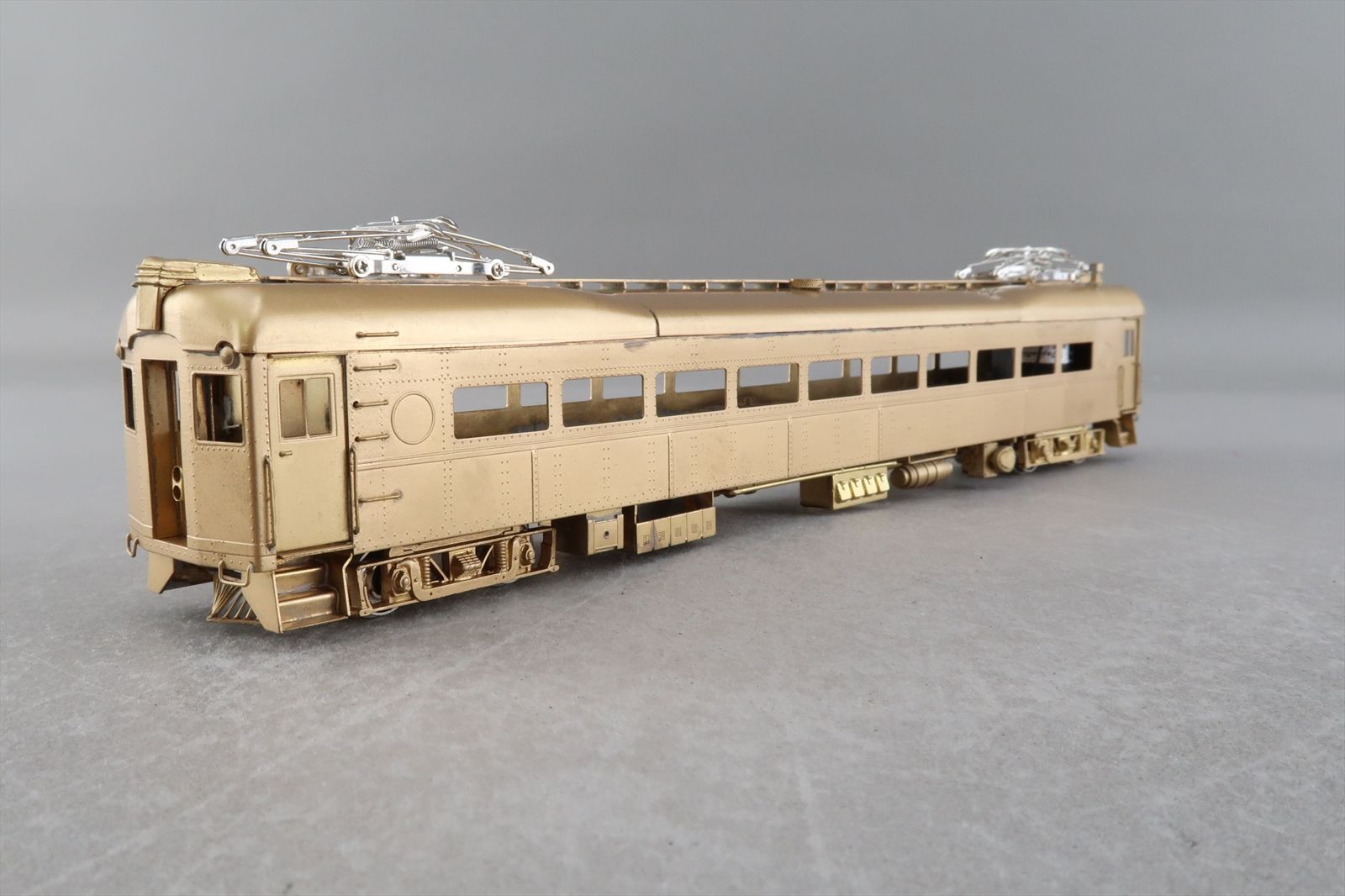 HO Brass Model - NPP CSS&SB Chicago South Shore / Bend Coach Powered #23 - Unpainted - Kumata