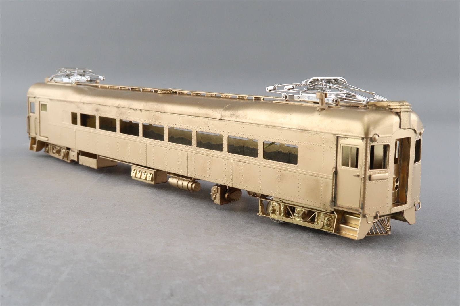 HO Brass Model - NPP CSS&SB Chicago South Shore / Bend Combine Powered #100 - Unpainted - Kumata