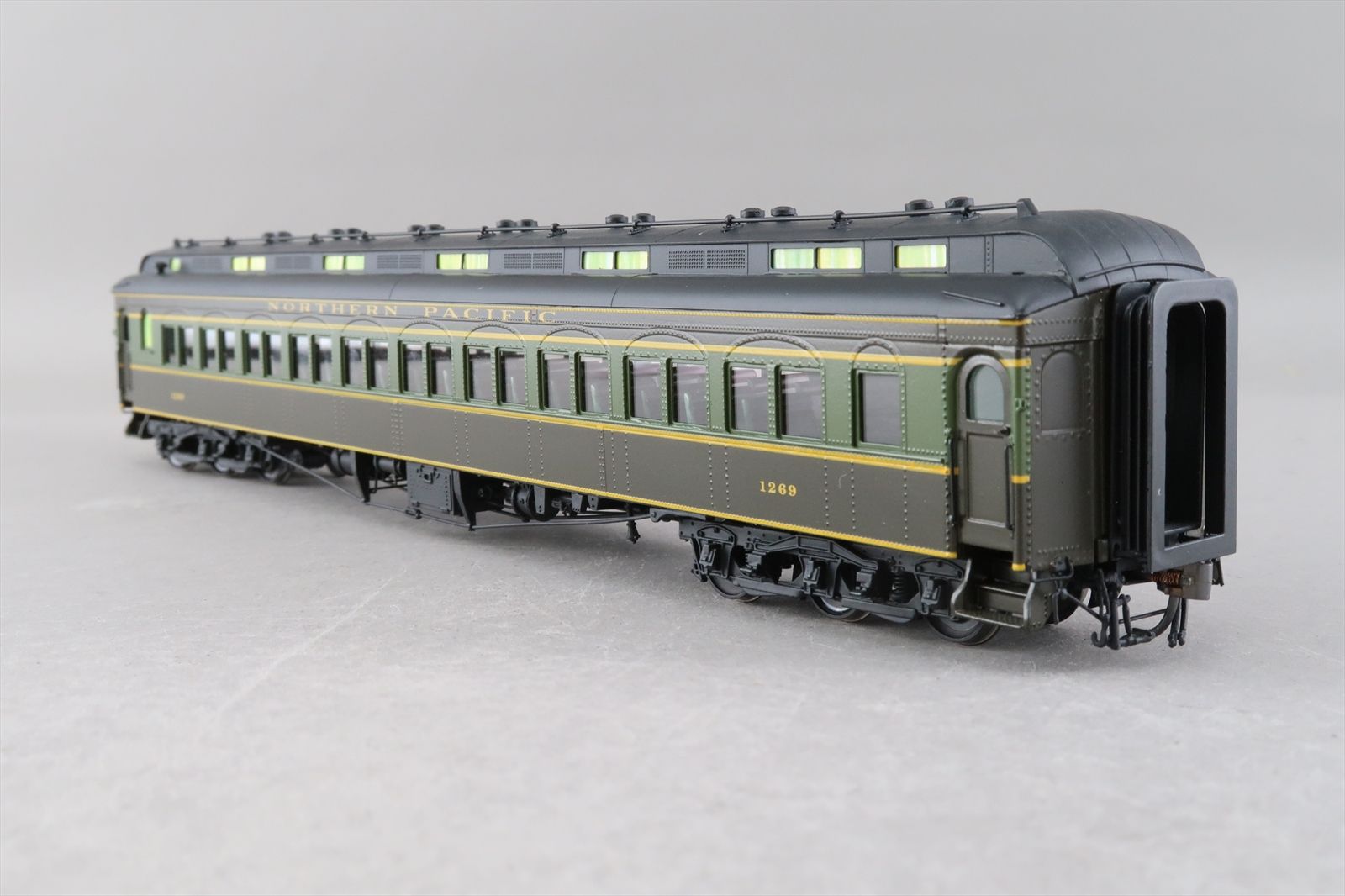 HO Brass Model - W&R NP Northern Pacific Coach 1946 NCL North Coast ...