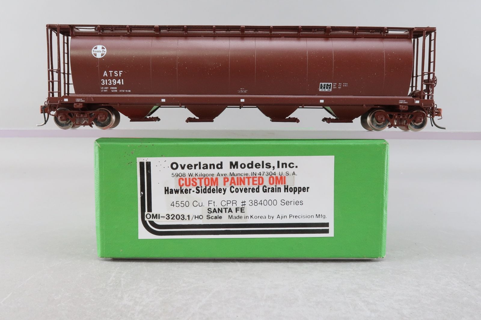 HO Brass Model - OMI 3203.1 AT&SF Santa Fe Hawker-Siddeley Covered ...