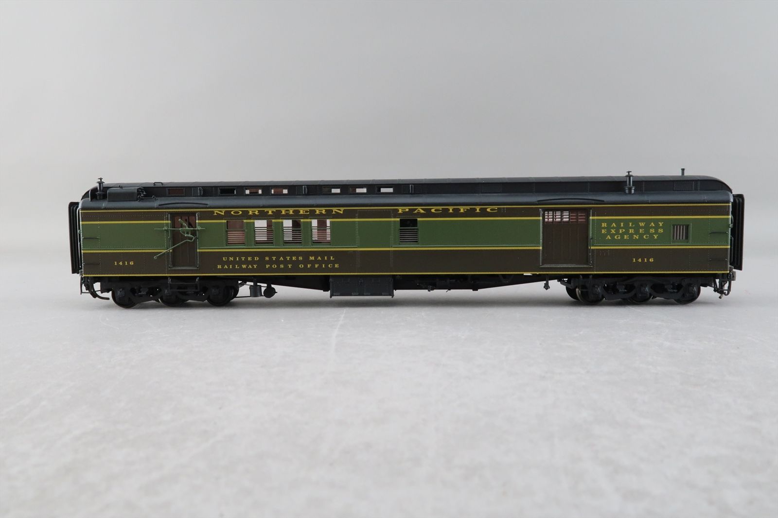 HO Brass Model – W&R NP Northern Pacific 1946 NCL Mail & Express Car ...