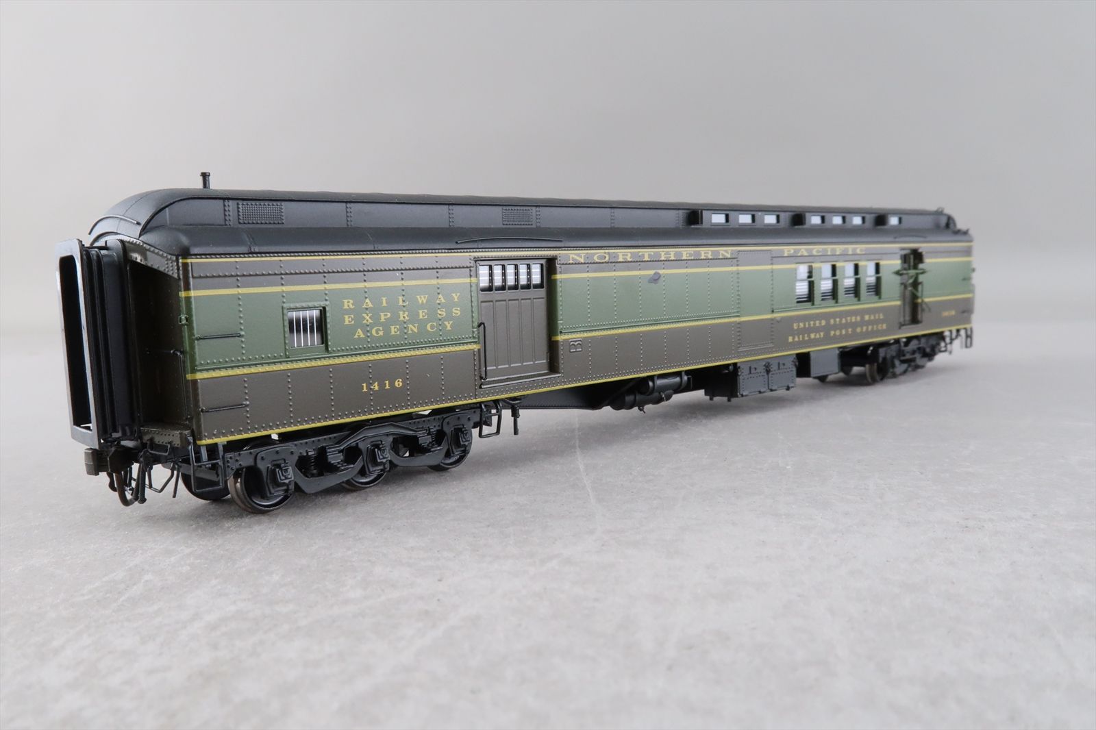 HO Brass Model – W&R NP Northern Pacific 1946 NCL Mail & Express Car ...