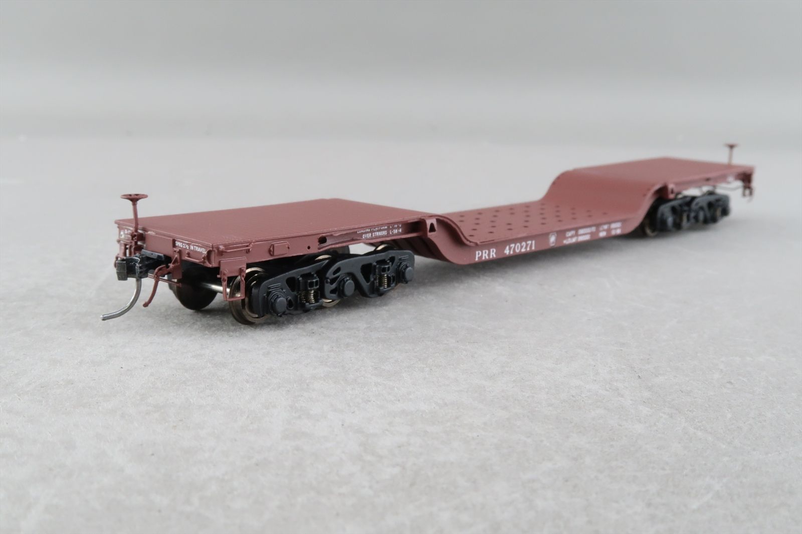 HO Brass Model – Railworks R-435P PRR Pennsylvania F-43 Depressed ...