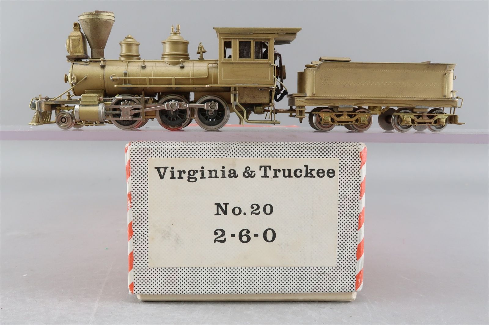 HO Brass Model - MEW V&T Virginia & Truckee 2-6-0 #20 - Unpainted ...