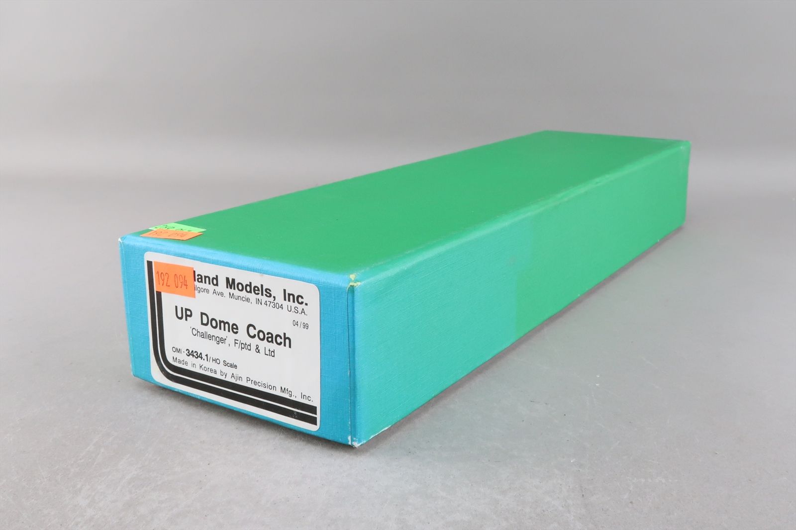 HO Brass Model - OMI 3434.1 UP Union Pacific Dome Coach Challenger ...