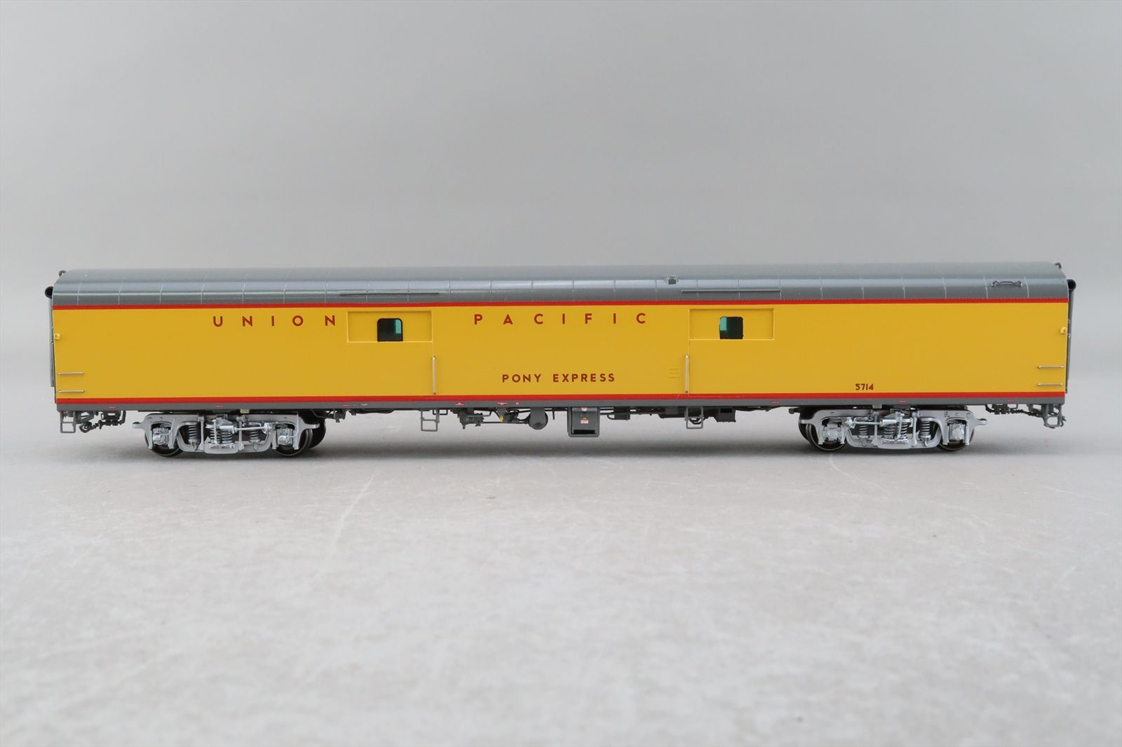 HO Brass Model - OMI 3440.1 UP Union Pacific Pony Express Baggage Car ...