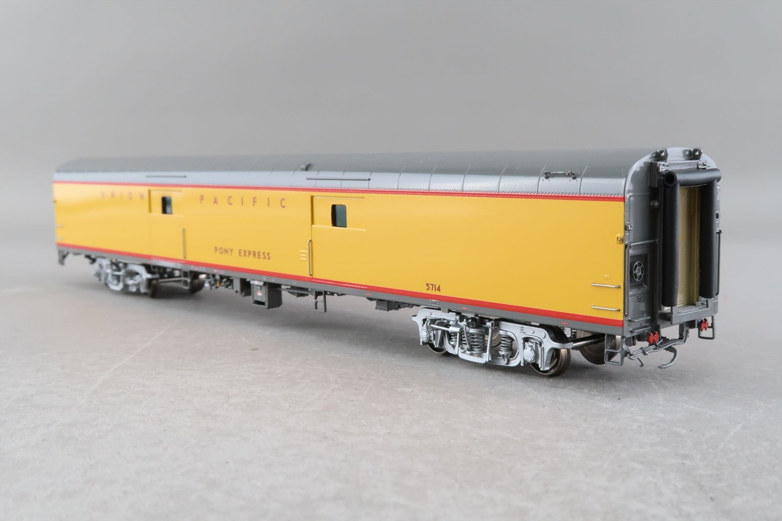 HO Brass Model - OMI 3440.1 UP Union Pacific Pony Express Baggage Car ...