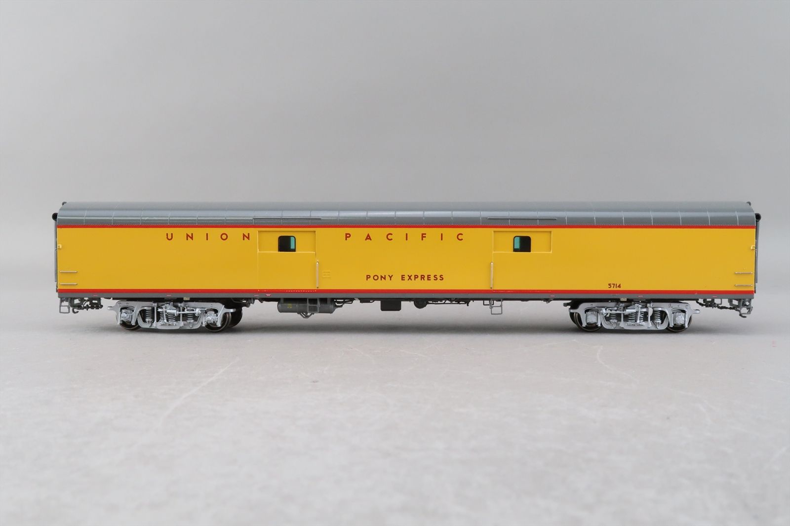 HO Brass Model - OMI 3440.1 UP Union Pacific Pony Express Baggage Car ...