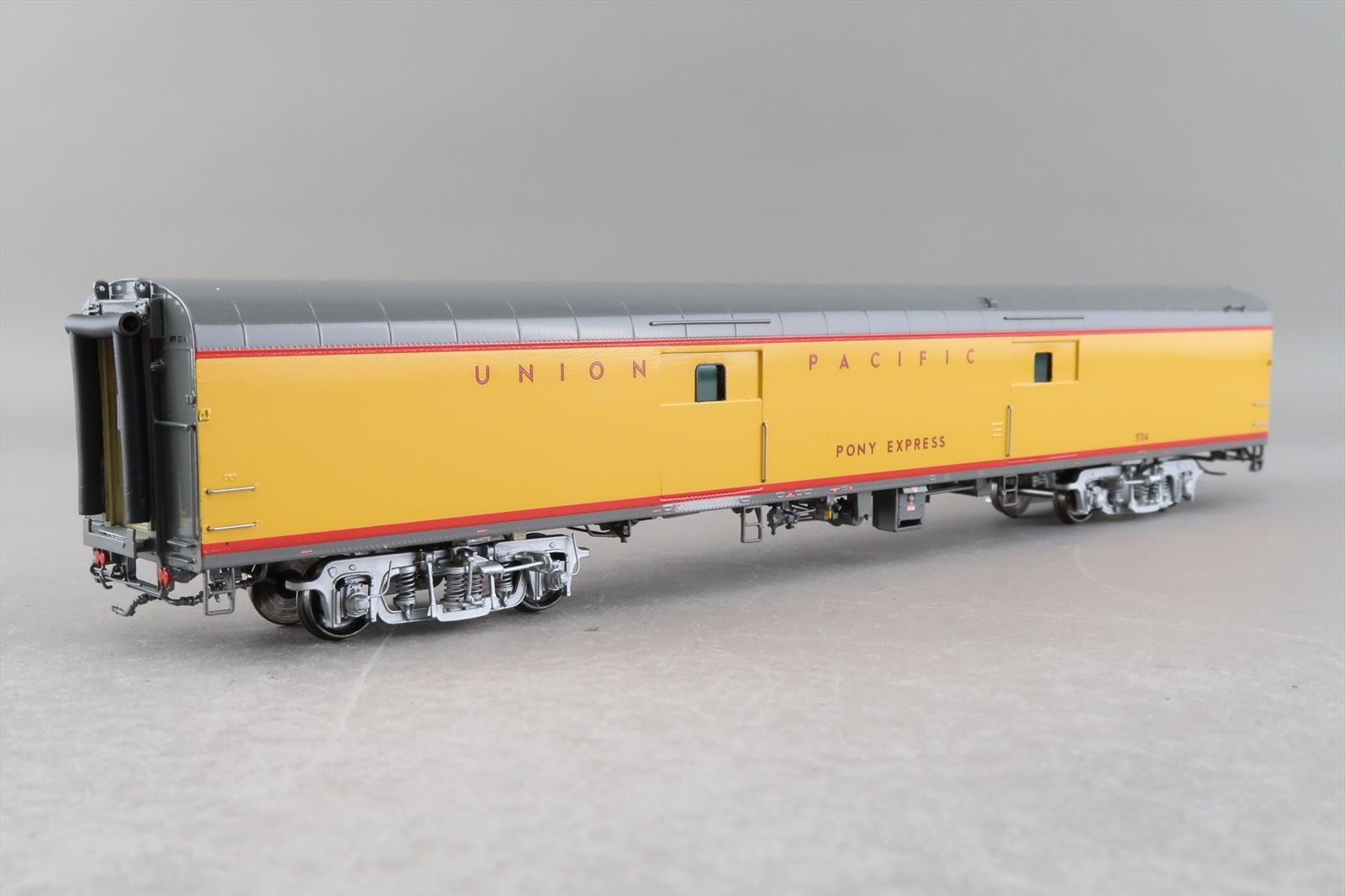 HO Brass Model - OMI 3440.1 UP Union Pacific Pony Express Baggage Car ...