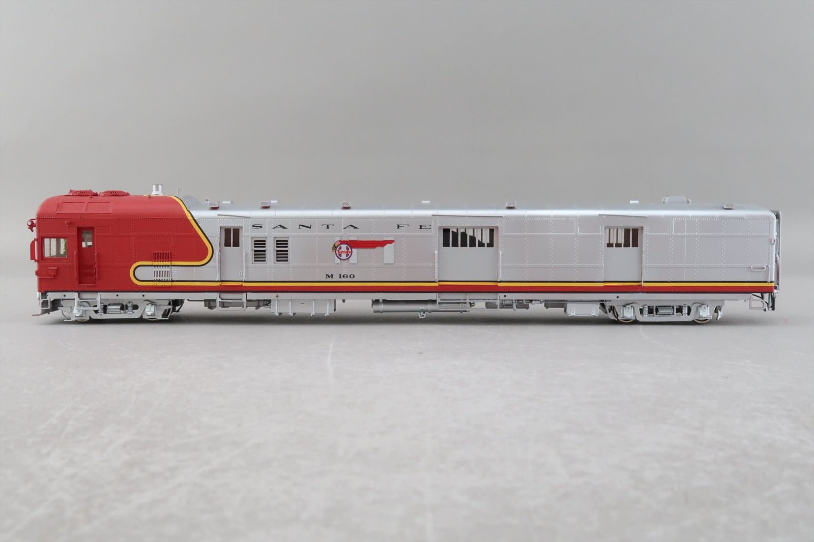 HO Brass Model - Key ATSF Motor Car Doodlebug Post 1962 Warbonnet #M-160 - F/P - 1998 Run - Made ...