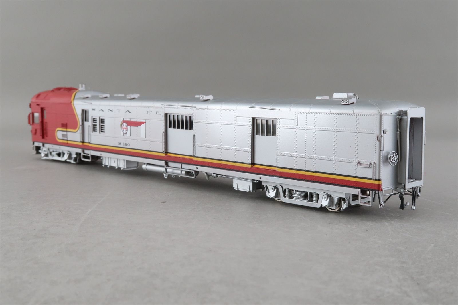 HO Brass Model - Key ATSF Motor Car Doodlebug Post 1962 Warbonnet #M-160 - F/P - 1998 Run - Made ...