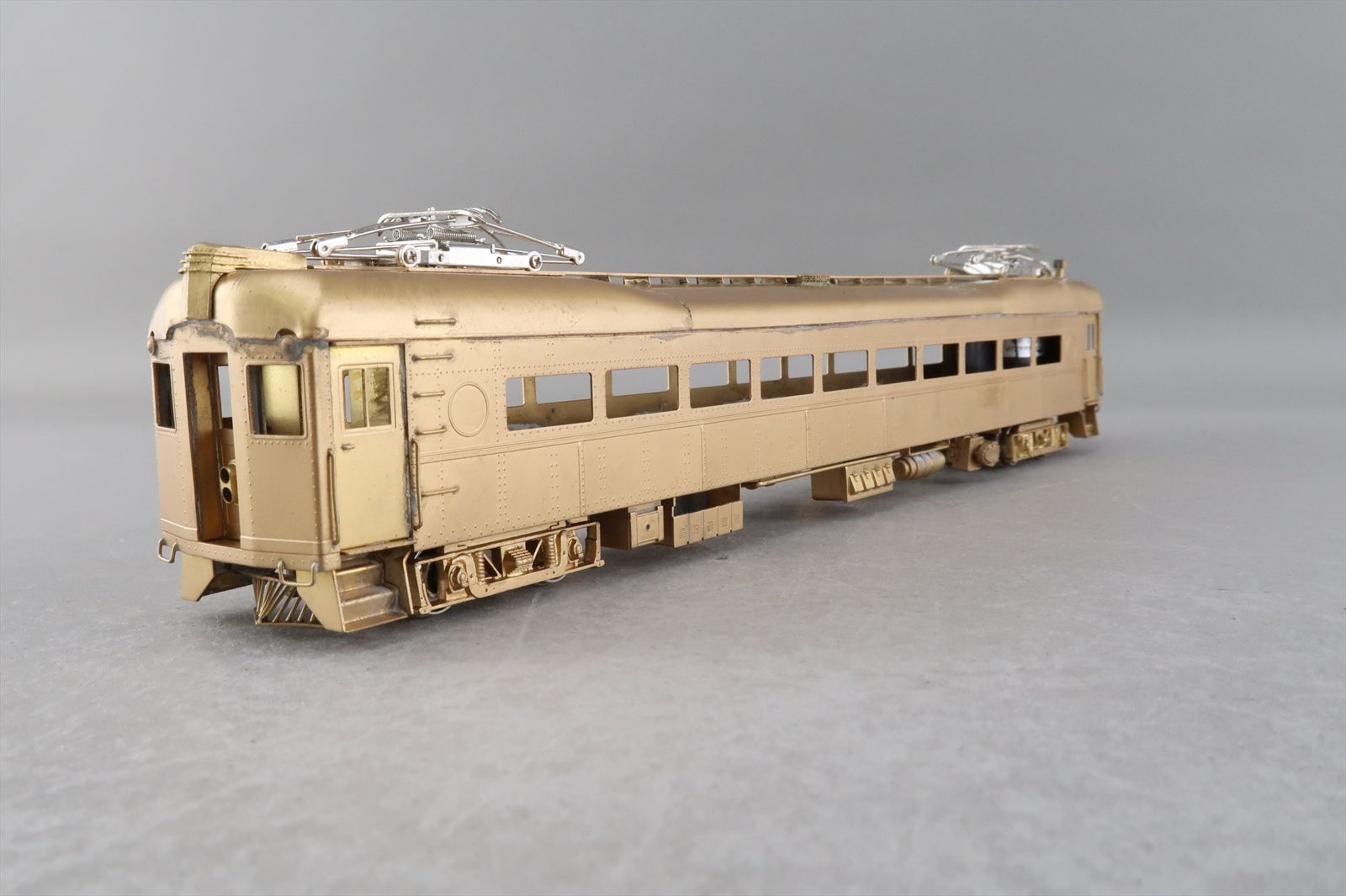 HO Brass Model - NPP CSS&SB Chicago South Shore / Bend Coach Powered #23 - Unpainted - Kumata