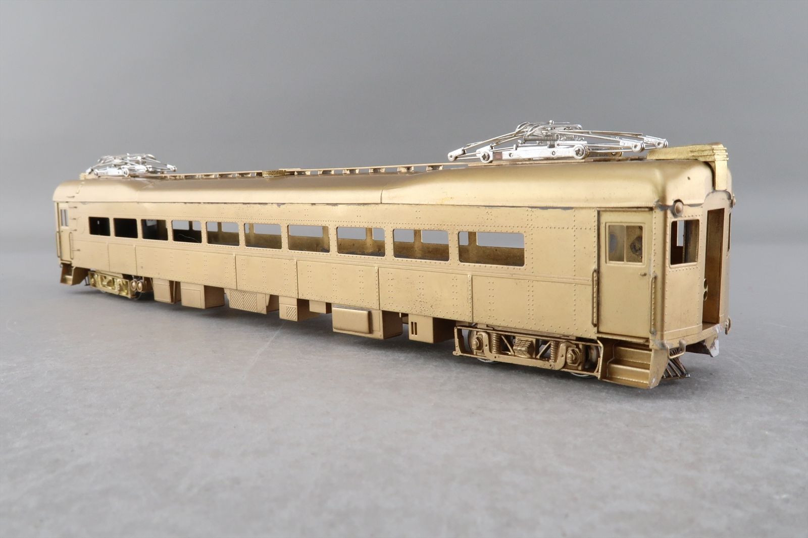 HO Brass Model - NPP CSS&SB Chicago South Shore / Bend Coach Powered #23 - Unpainted - Kumata