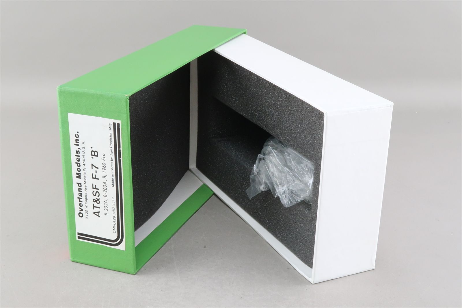 HO Brass Model - OMI 6429 AT&SF Santa Fe F7 F7B 1960 Era - Pro Paint ...