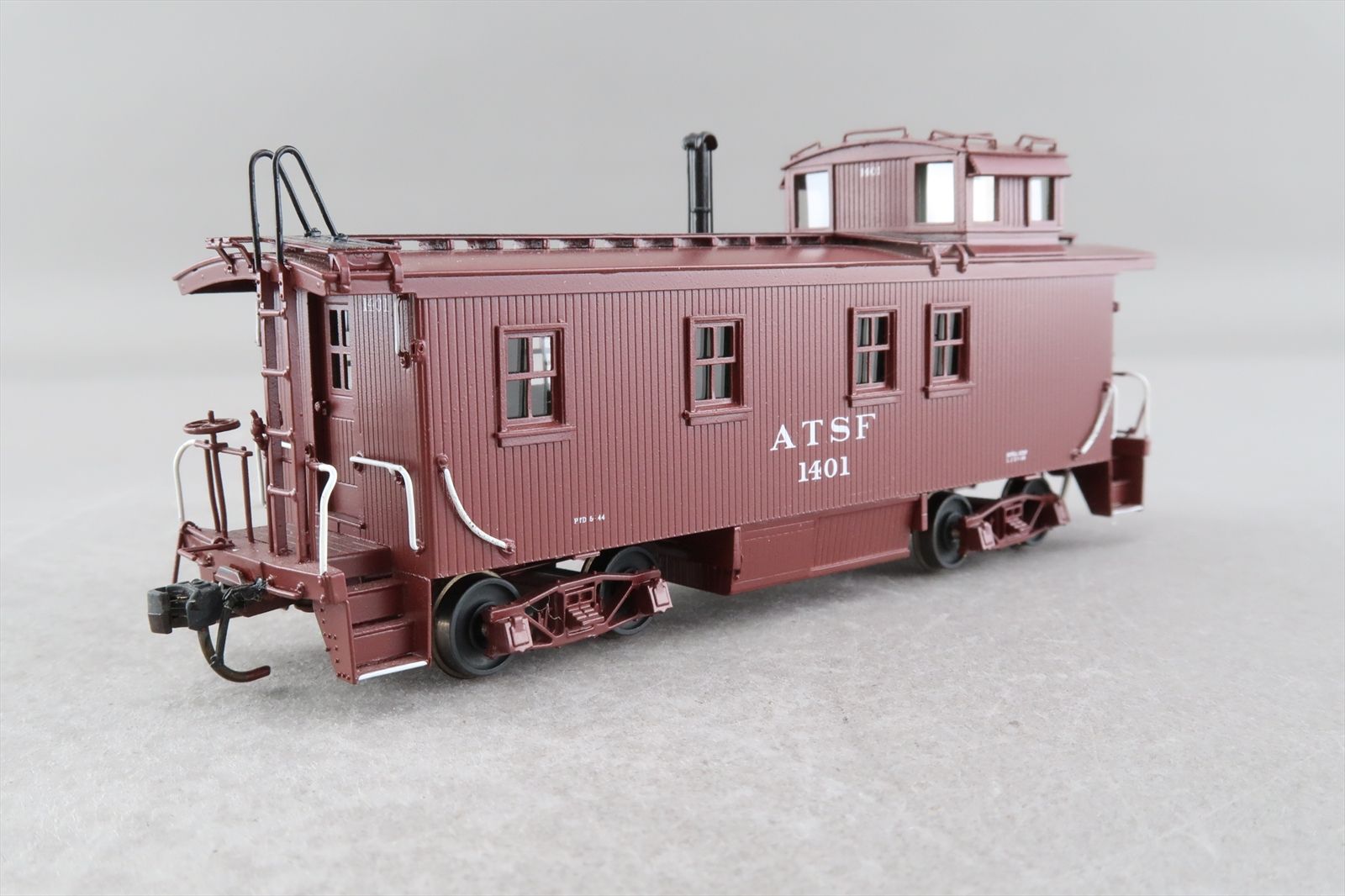 HO Brass Model - DP AT&SF Santa Fe Round Roof Caboose #1401 - F/P ...
