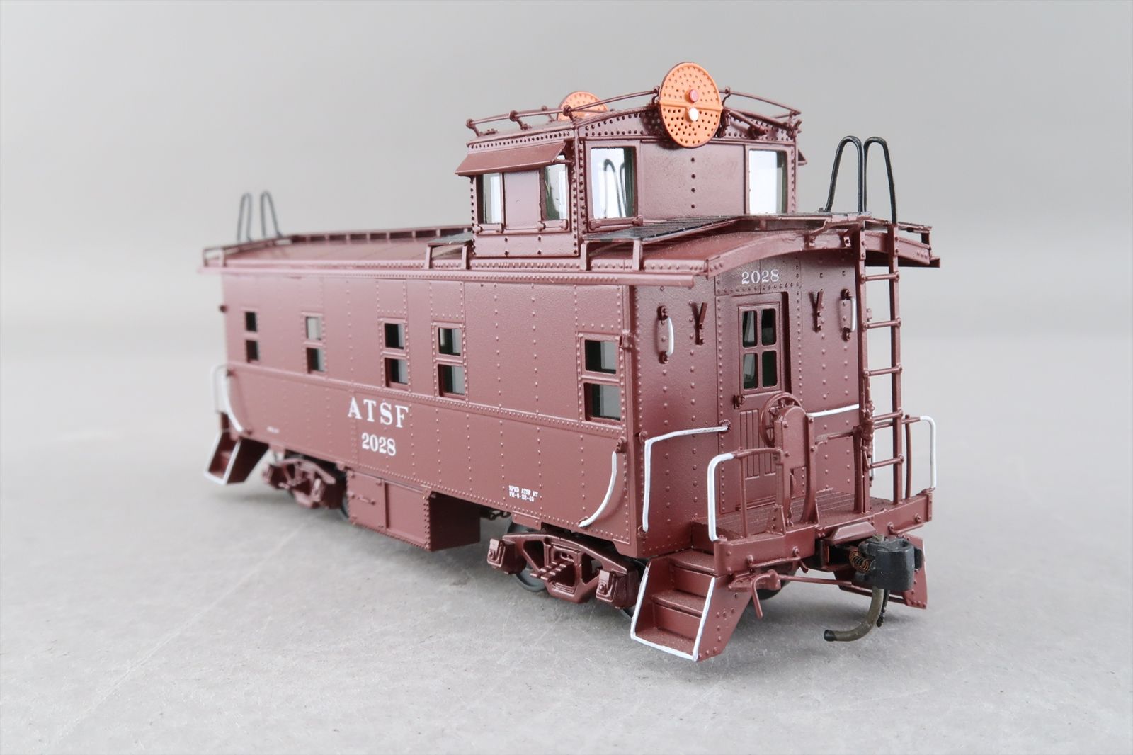 HO Brass Model - DP 1408 AT&SF Santa Fe Caboose Wig Wag #2028 - F/P ...