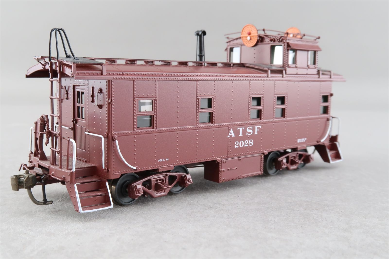 HO Brass Model - DP 1408 AT&SF Santa Fe Caboose Wig Wag #2028 - F/P ...