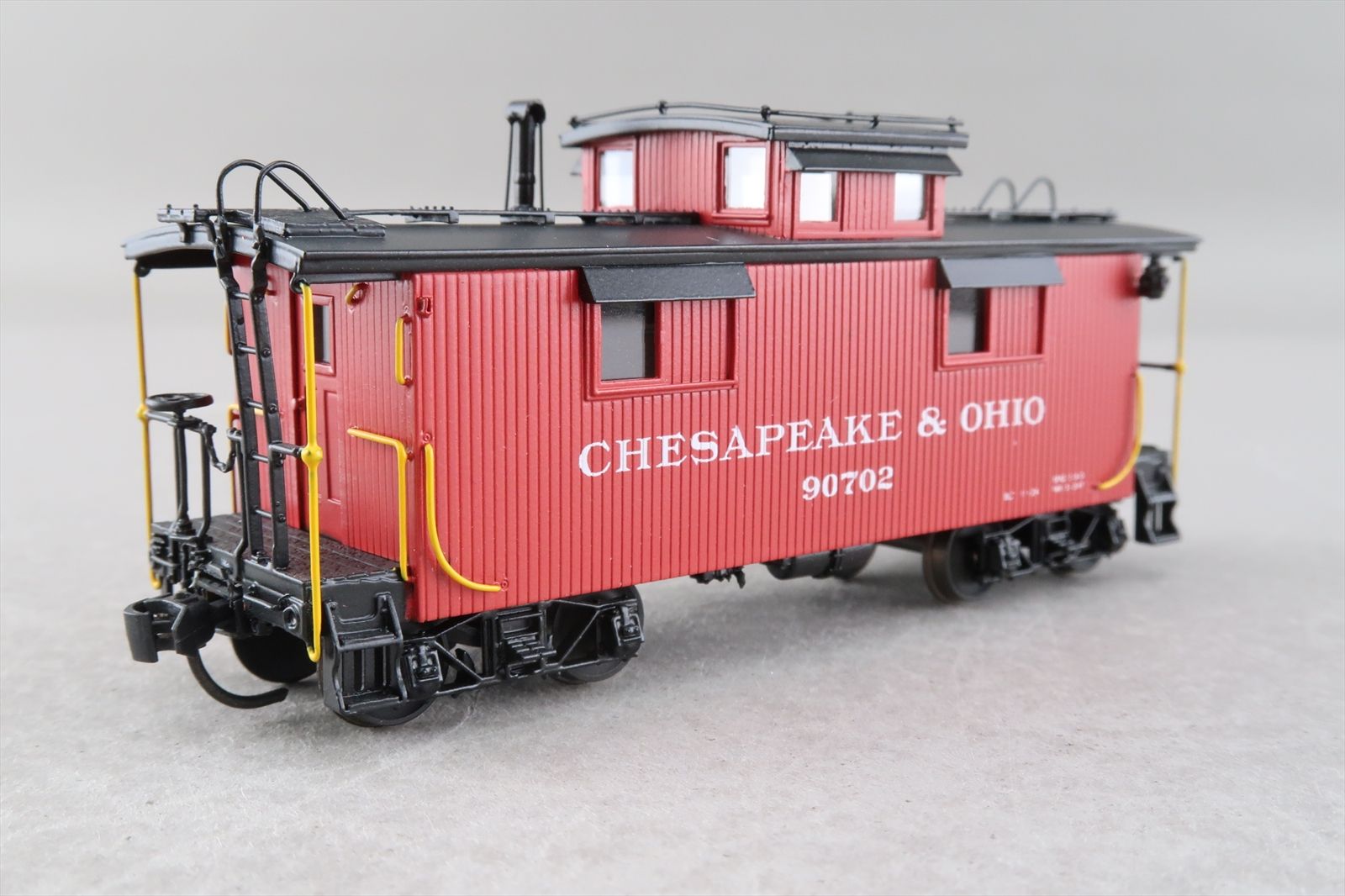 HO Brass Model - DP 200 C&O Chesapeake & Ohio Caboose Early Lettering ...