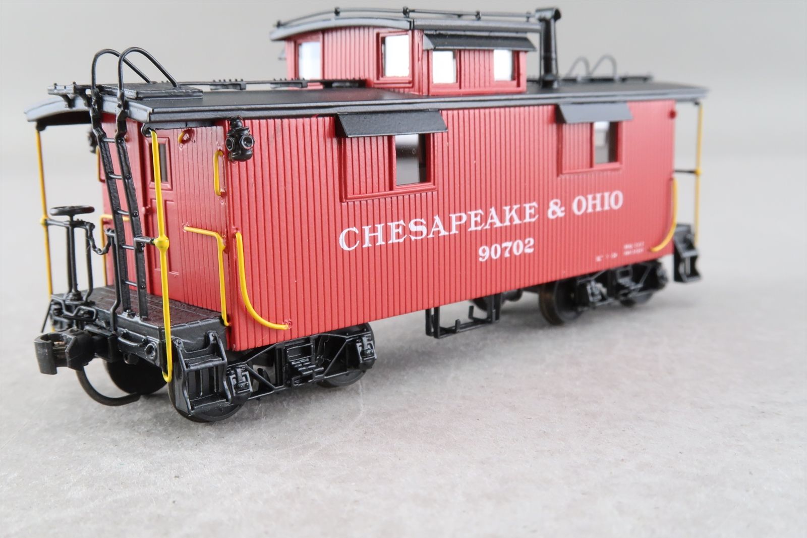 HO Brass Model - DP 200 C&O Chesapeake & Ohio Caboose Early Lettering ...