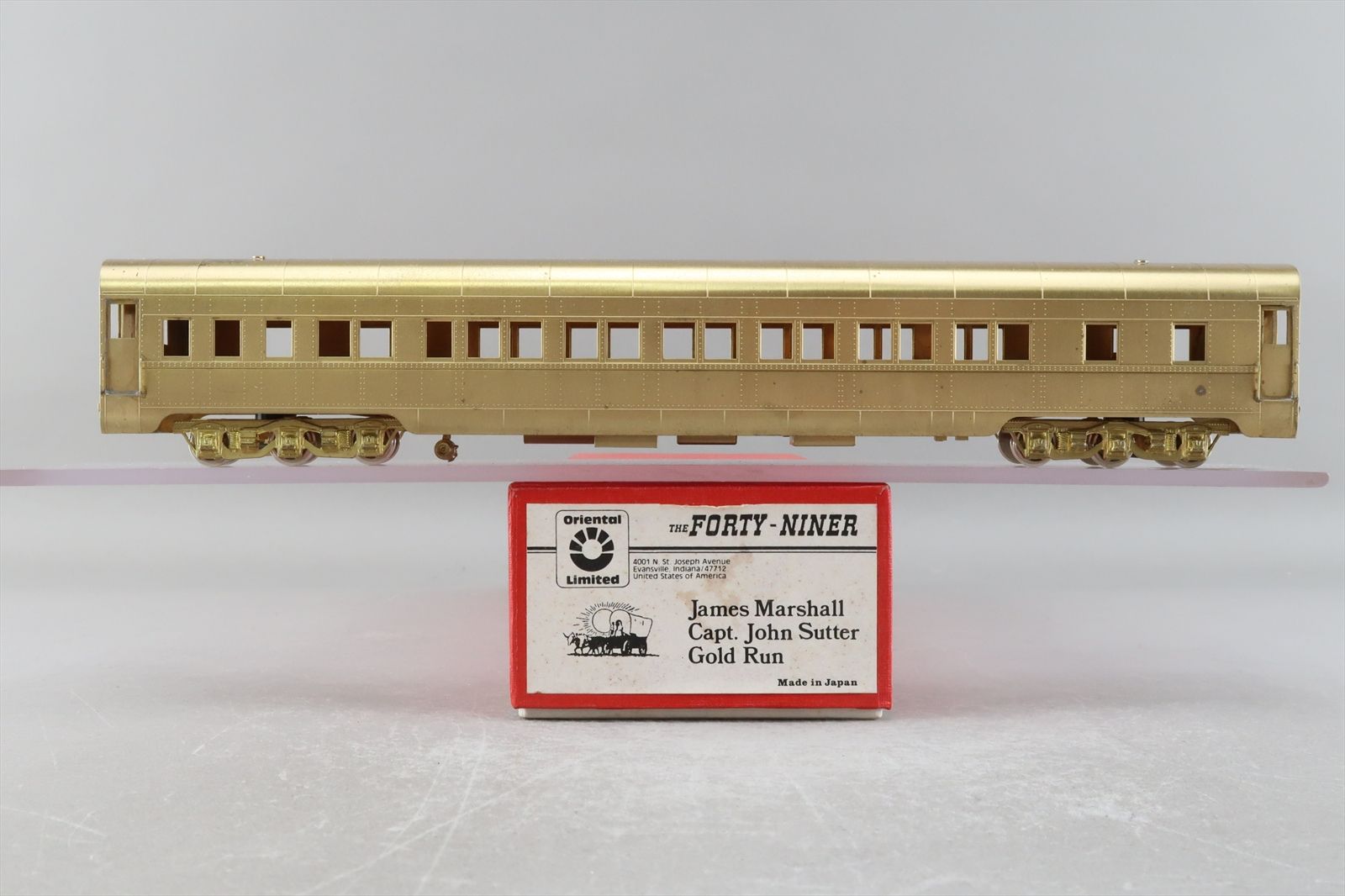 HO Brass Model - Oriental UP Union Pacific 12-1 Sleeper James Marshall ...