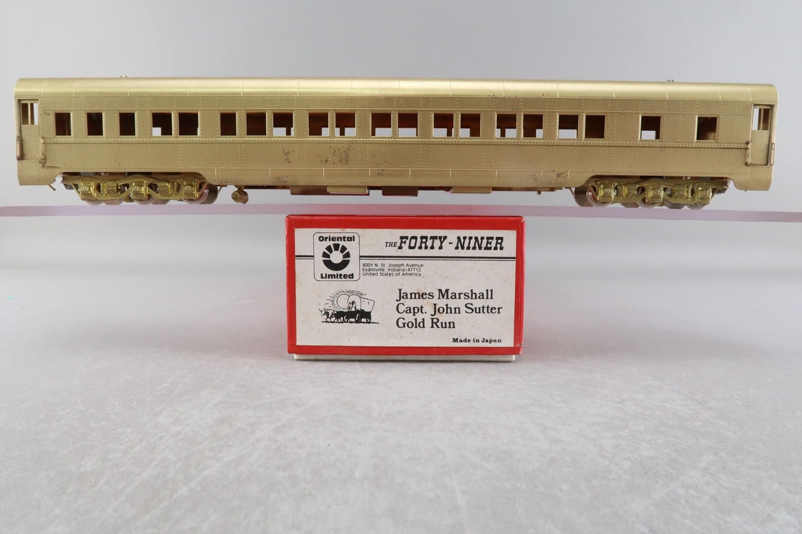 HO Brass Model - Oriental UP Union Pacific 12-1 Sleeper James Marshall ...