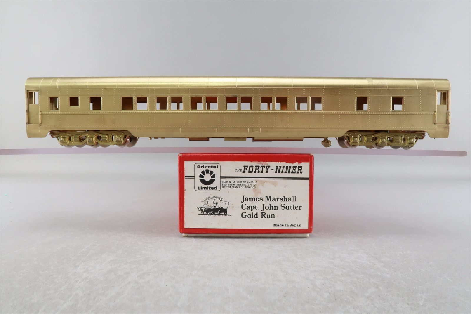 HO Brass Model - Oriental UP Union Pacific 12-1 Sleeper James Marshall ...
