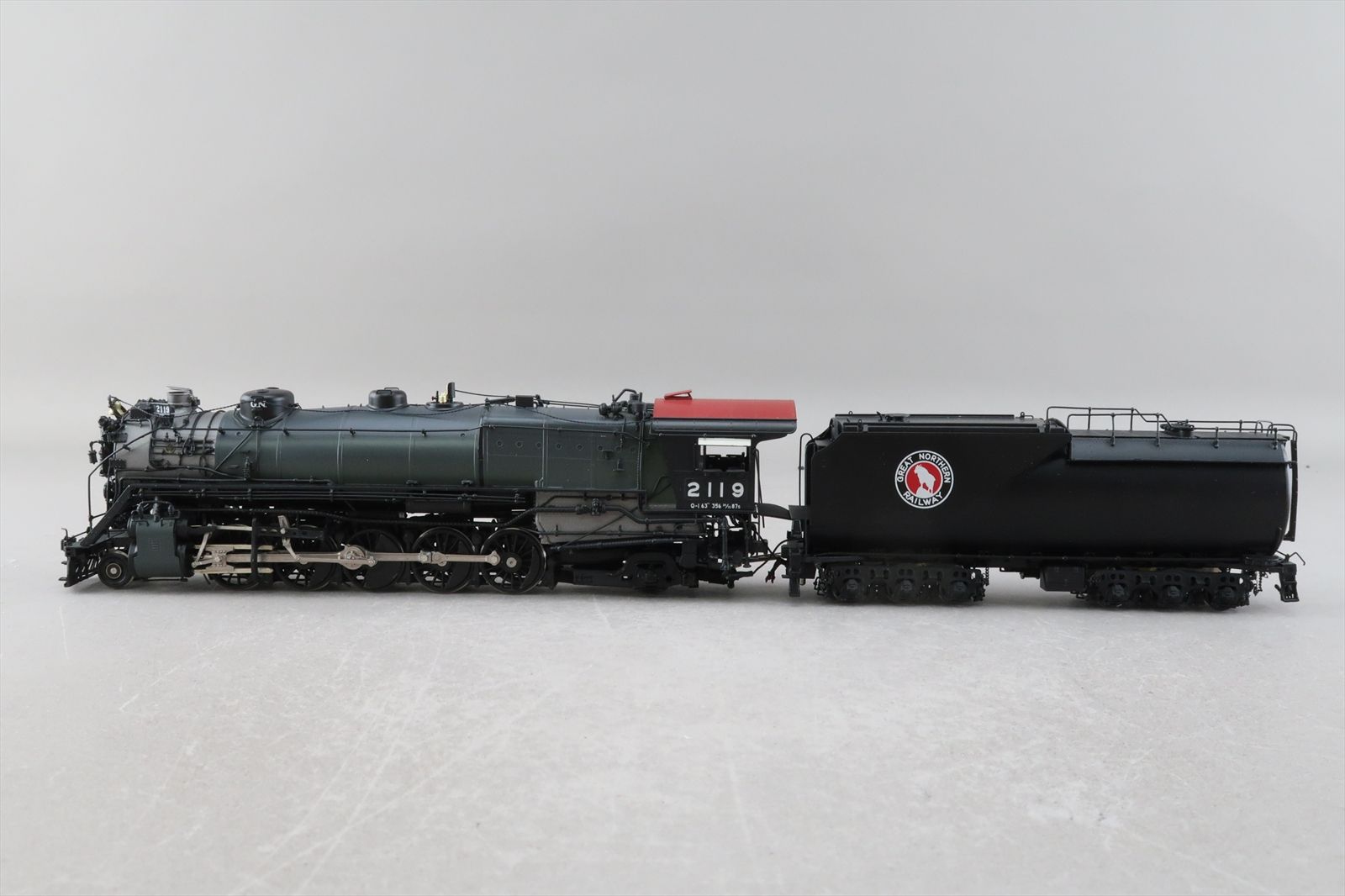 HO Brass Model - CIL 2287.1 GN Great Northern Q-1 2-10-2 Glacier Park ...