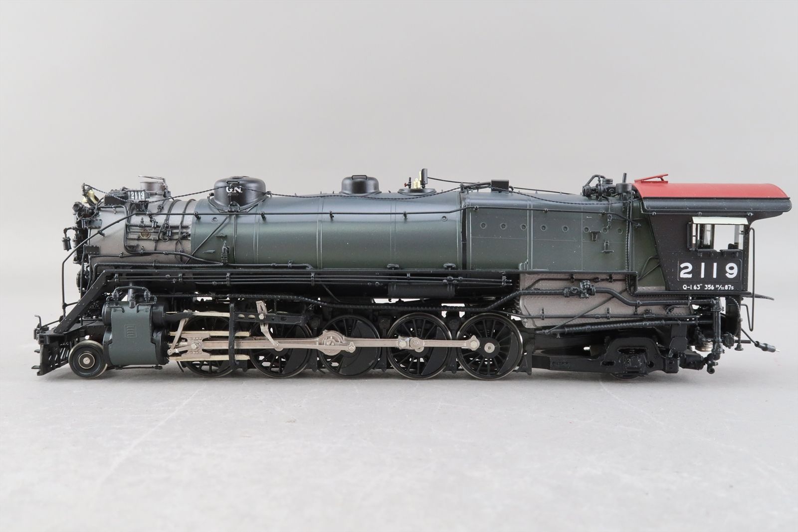 HO Brass Model - CIL 2287.1 GN Great Northern Q-1 2-10-2 Glacier Park ...