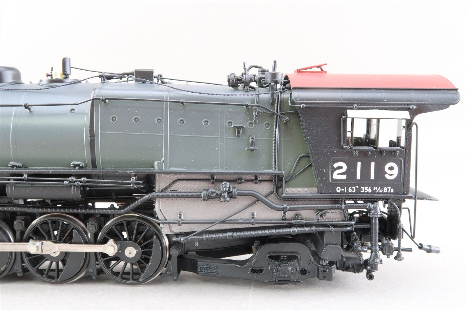 HO Brass Model - CIL 2287.1 GN Great Northern Q-1 2-10-2 Glacier Park ...