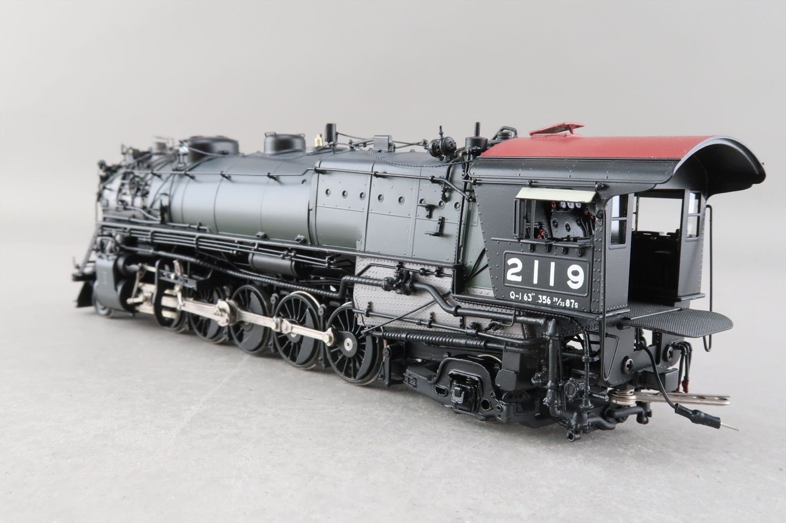 HO Brass Model - CIL 2287.1 GN Great Northern Q-1 2-10-2 Glacier Park ...