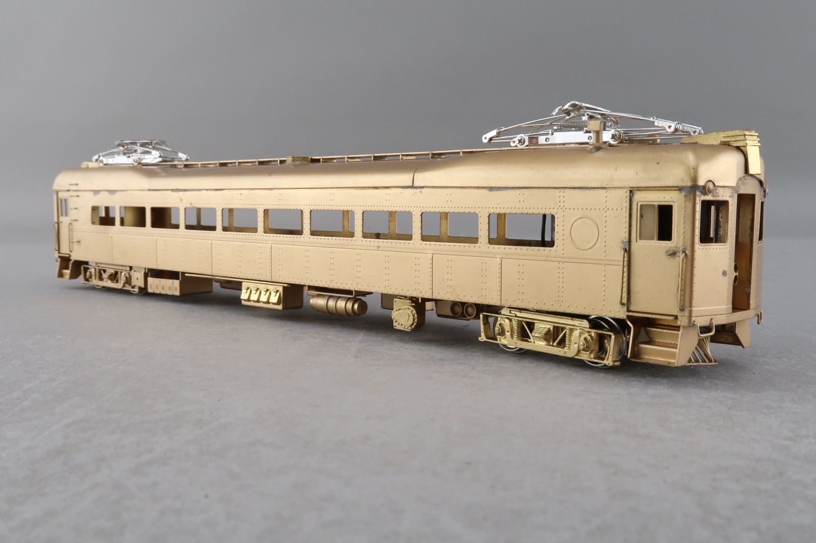 HO Brass Model - NPP CSS&SB Chicago South Shore / Bend Coach Powered #23 - Unpainted - Kumata