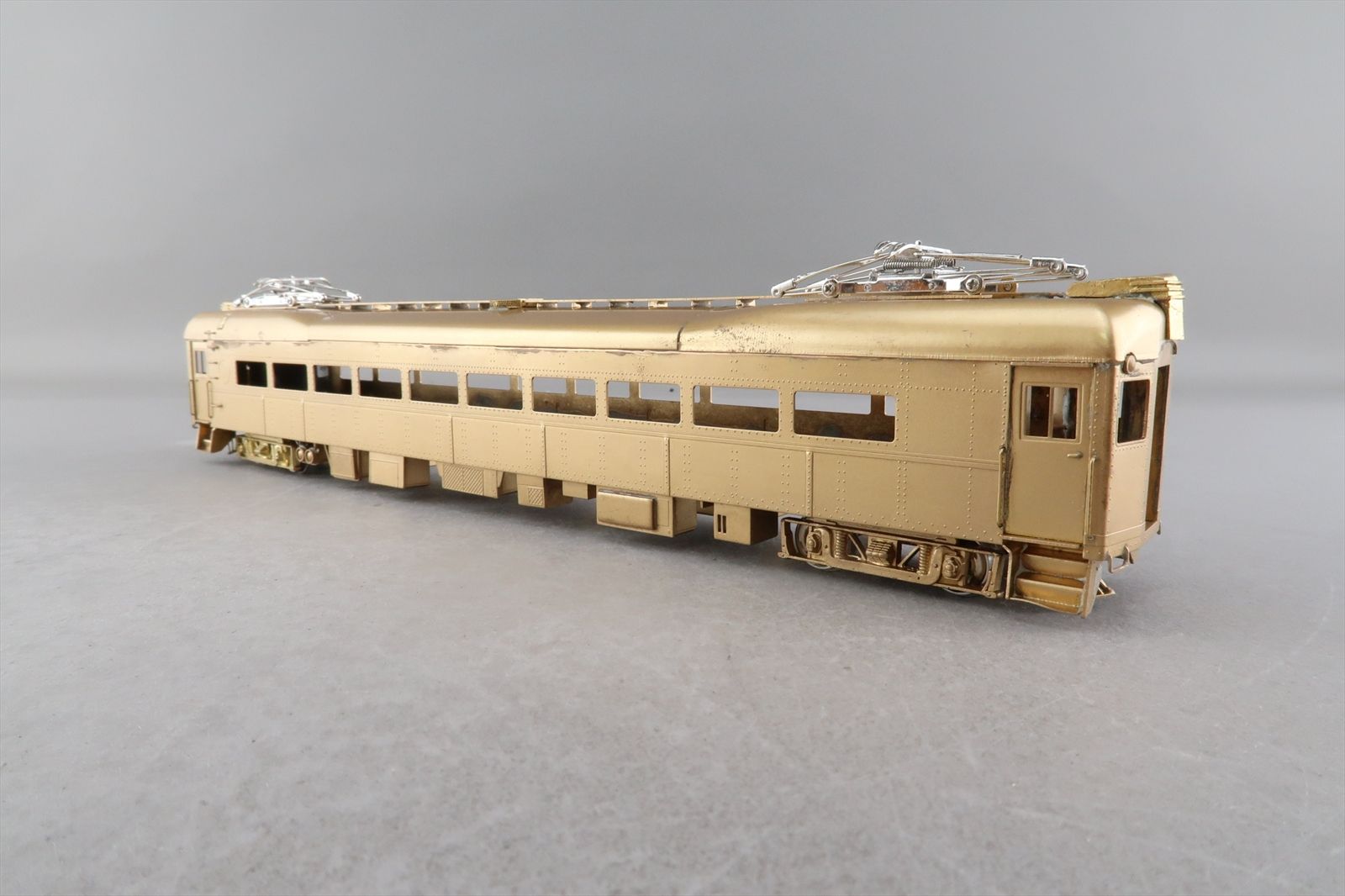 HO Brass Model - NPP CSS&SB Chicago South Shore / Bend Coach Powered #23 - Unpainted - Kumata