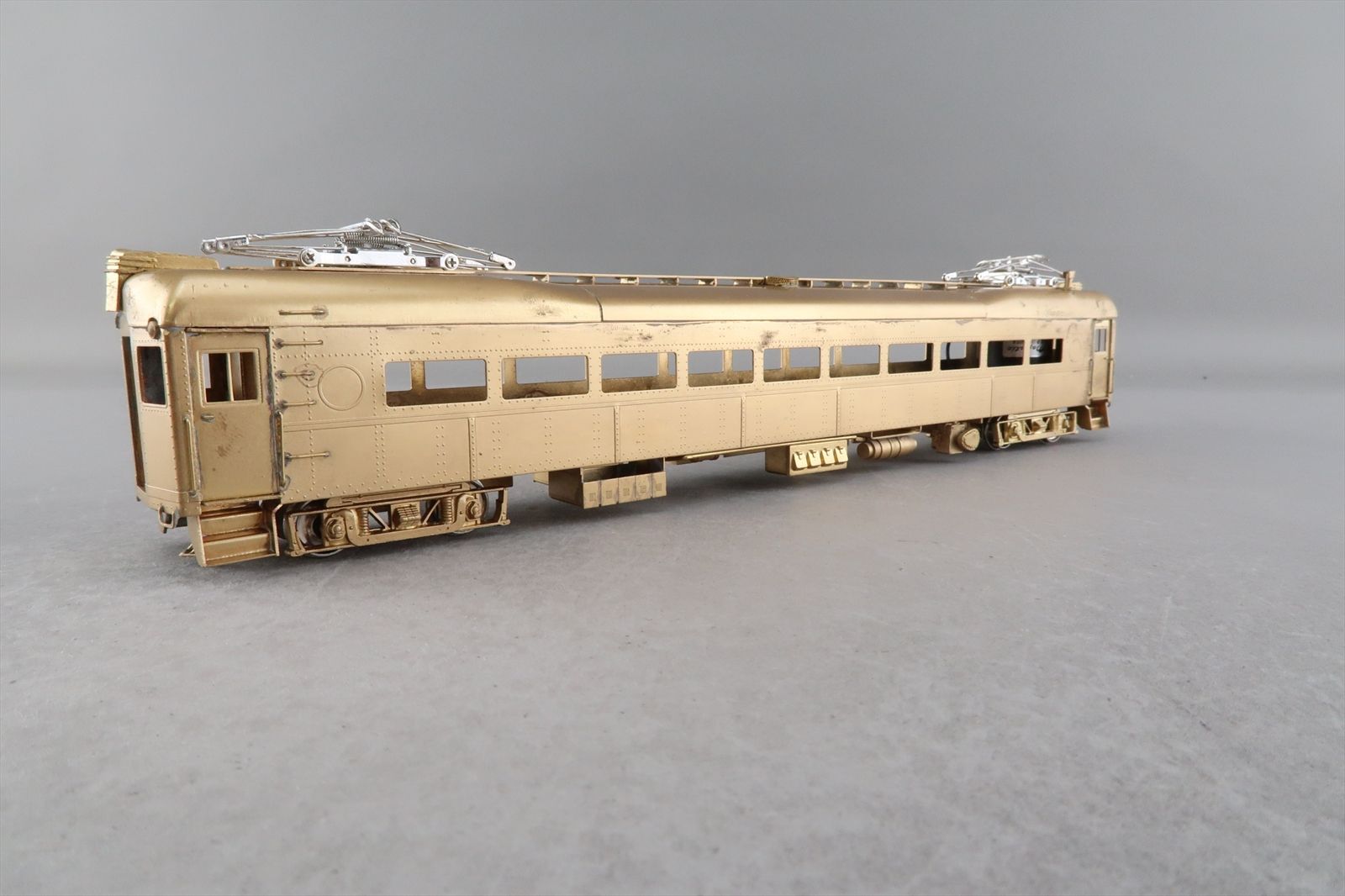 HO Brass Model - NPP CSS&SB Chicago South Shore / Bend Coach Powered #23 - Unpainted - Kumata