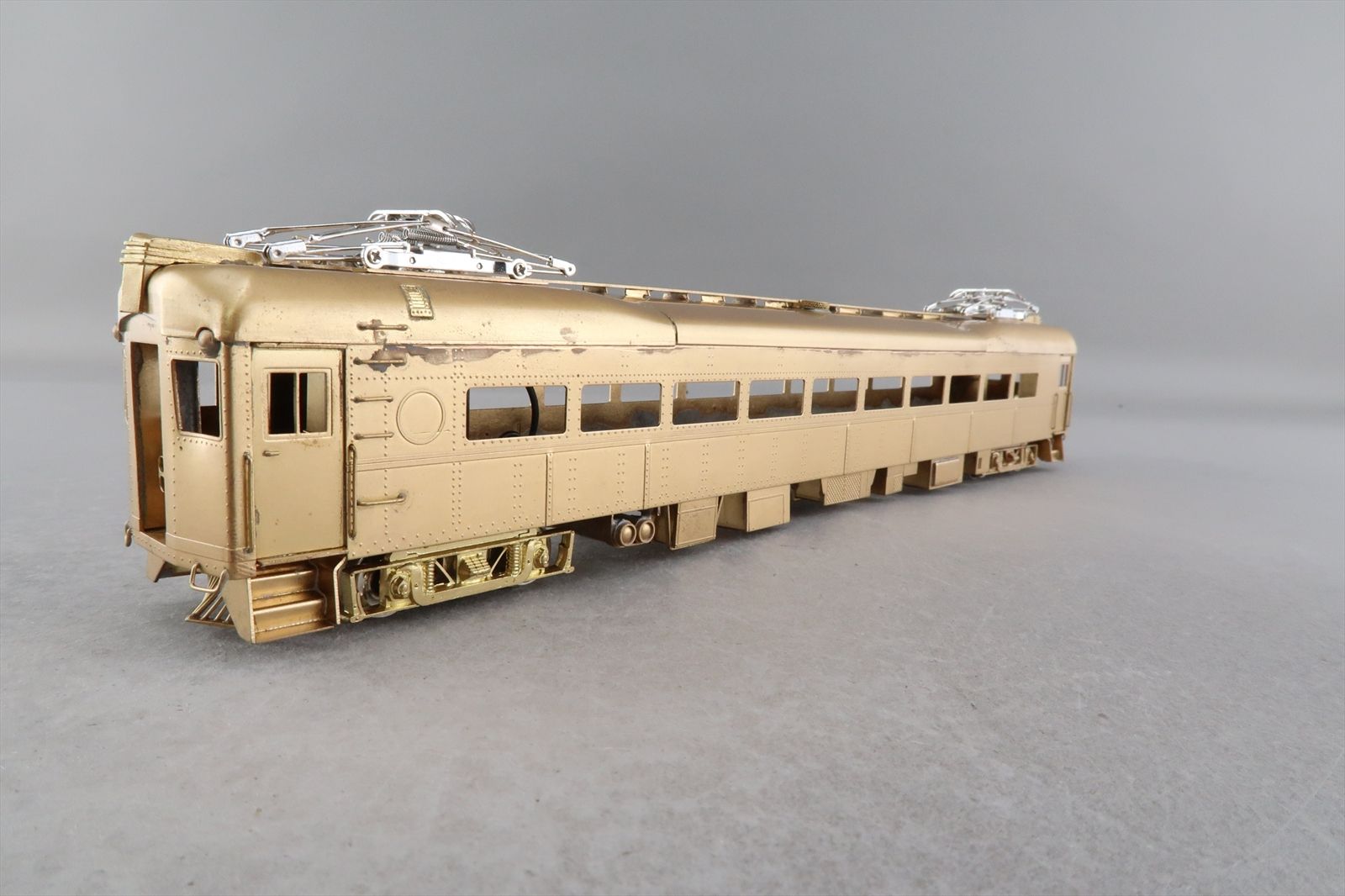 HO Brass Model - NPP CSS&SB Chicago South Shore / Bend Coach Powered #23 - Unpainted - Kumata