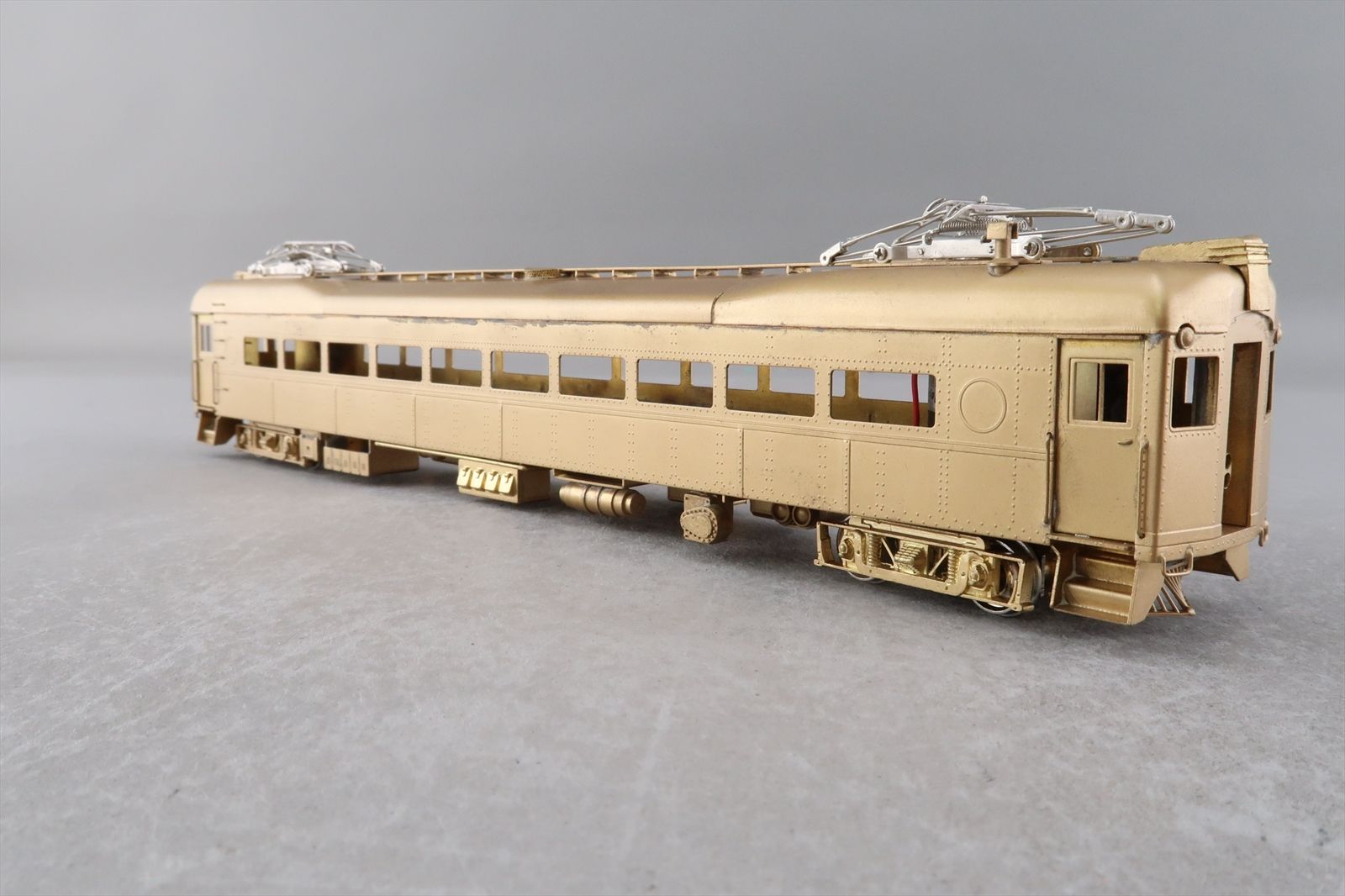 HO Brass Model - NPP CSS&SB Chicago South Shore / Bend Coach Powered #23 - Unpainted - Kumata