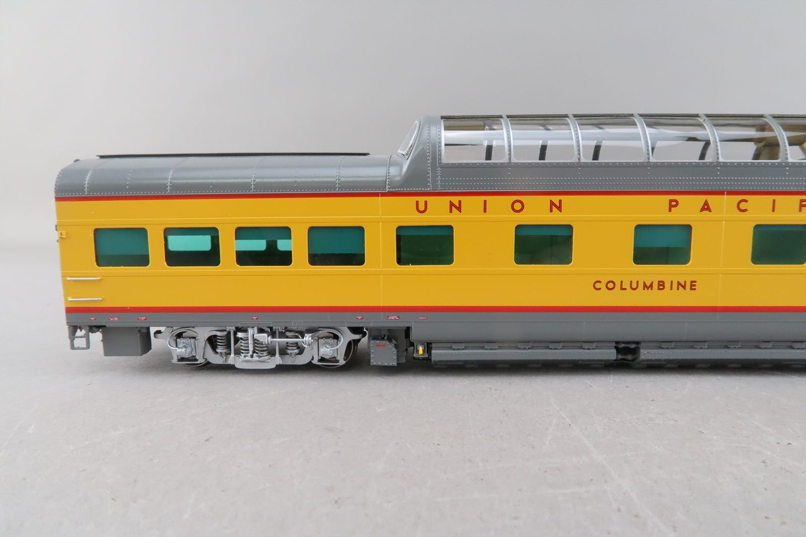HO Brass Model - OMI 3433.1 UP Union Pacific Dome Coach #7001 Columbine ...