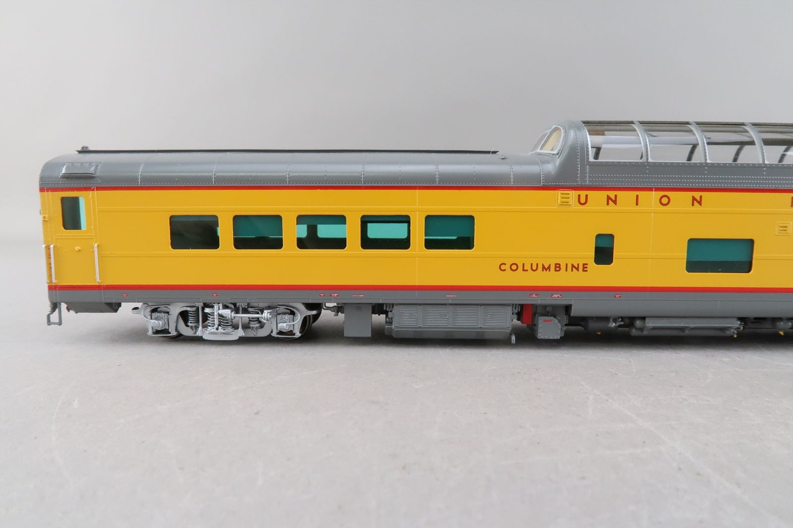 HO Brass Model - OMI 3433.1 UP Union Pacific Dome Coach #7001 Columbine ...