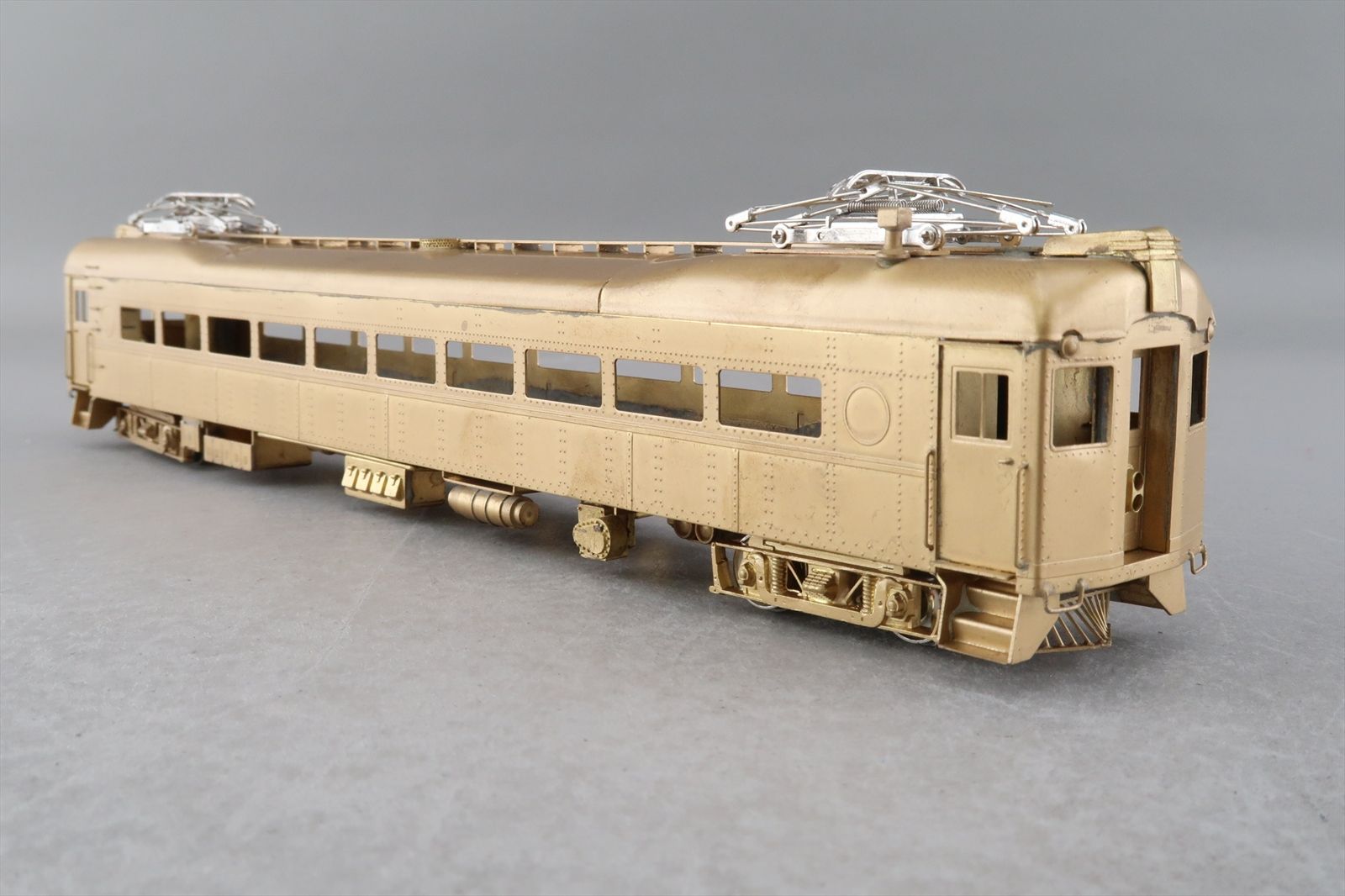 HO Brass Model - NPP CSS&SB Chicago South Shore / Bend Coach Powered #23 - Unpainted - Kumata