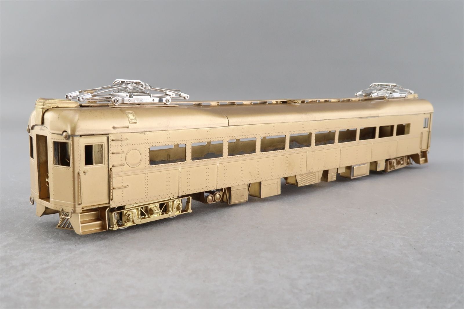 HO Brass Model - NPP CSS&SB Chicago South Shore / Bend Coach Powered #23 - Unpainted - Kumata