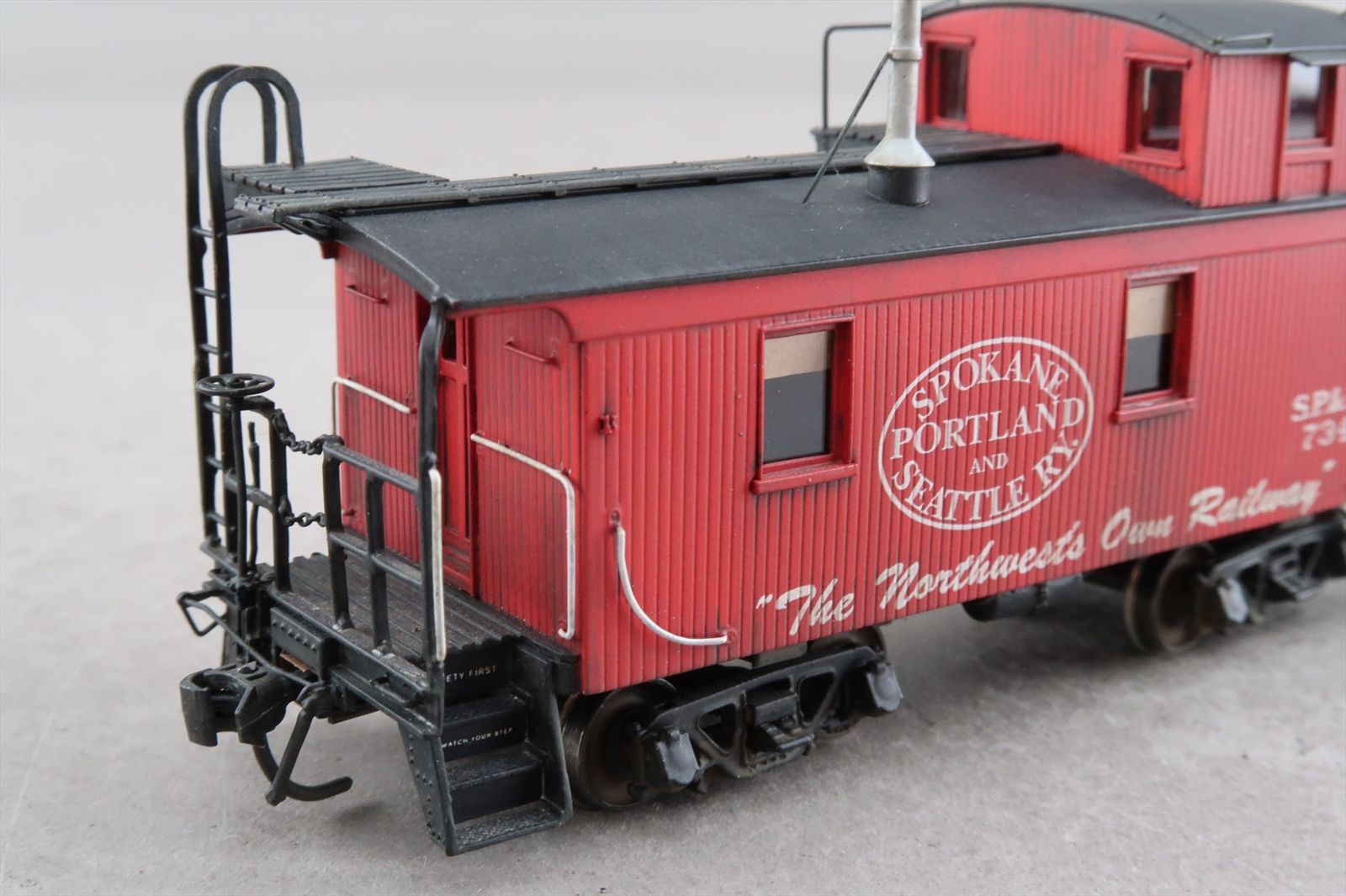 HO Brass Model - W&R Version 2 SP&S Spokane Portland & Seattle 24' Wood ...