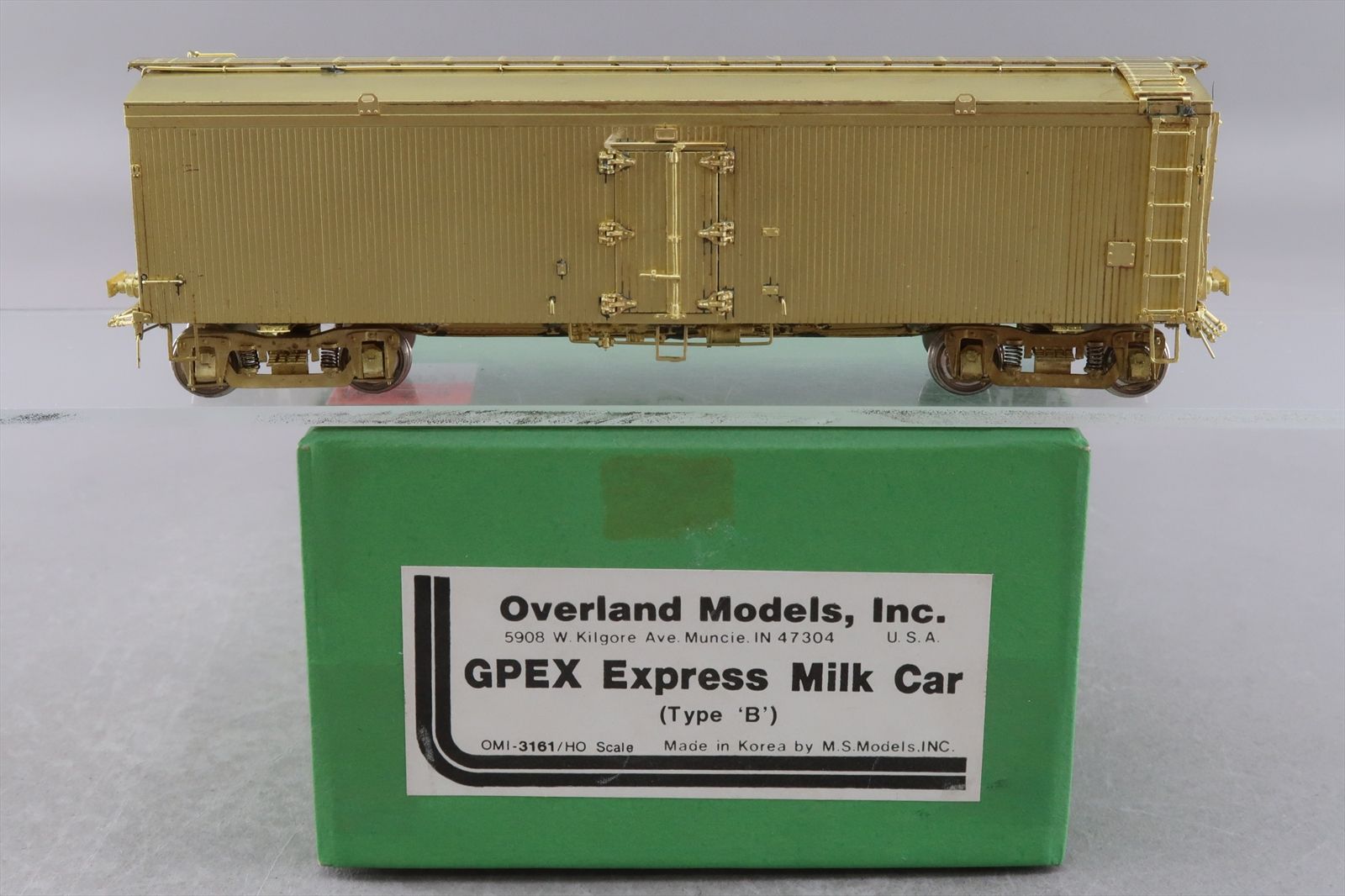 HO Brass Model - OMI 3161 GPEX BFIX Borden's Express Milk Car Type B ...