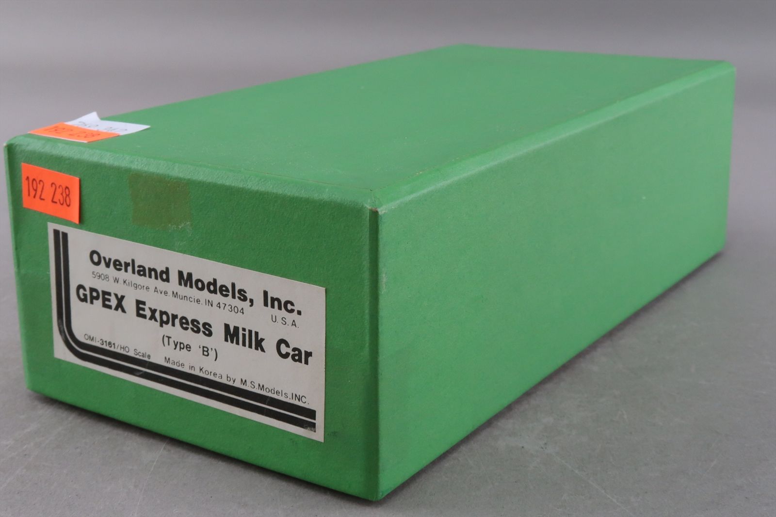 HO Brass Model - OMI 3161 GPEX BFIX Borden's Express Milk Car Type B ...
