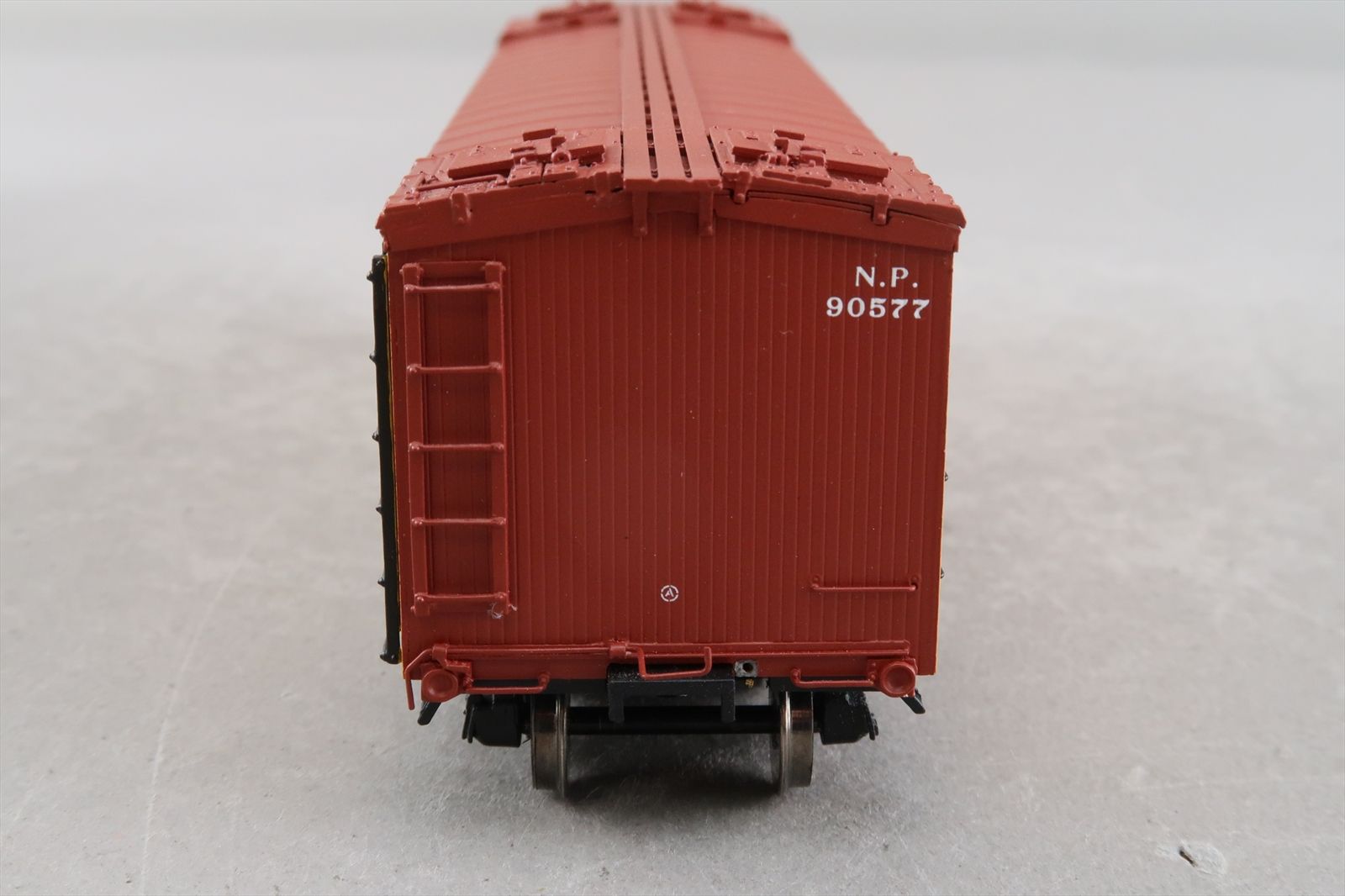 HO Brass Model - W&R Version 3 NP Northern Pacific Wood Reefer Yellow ...