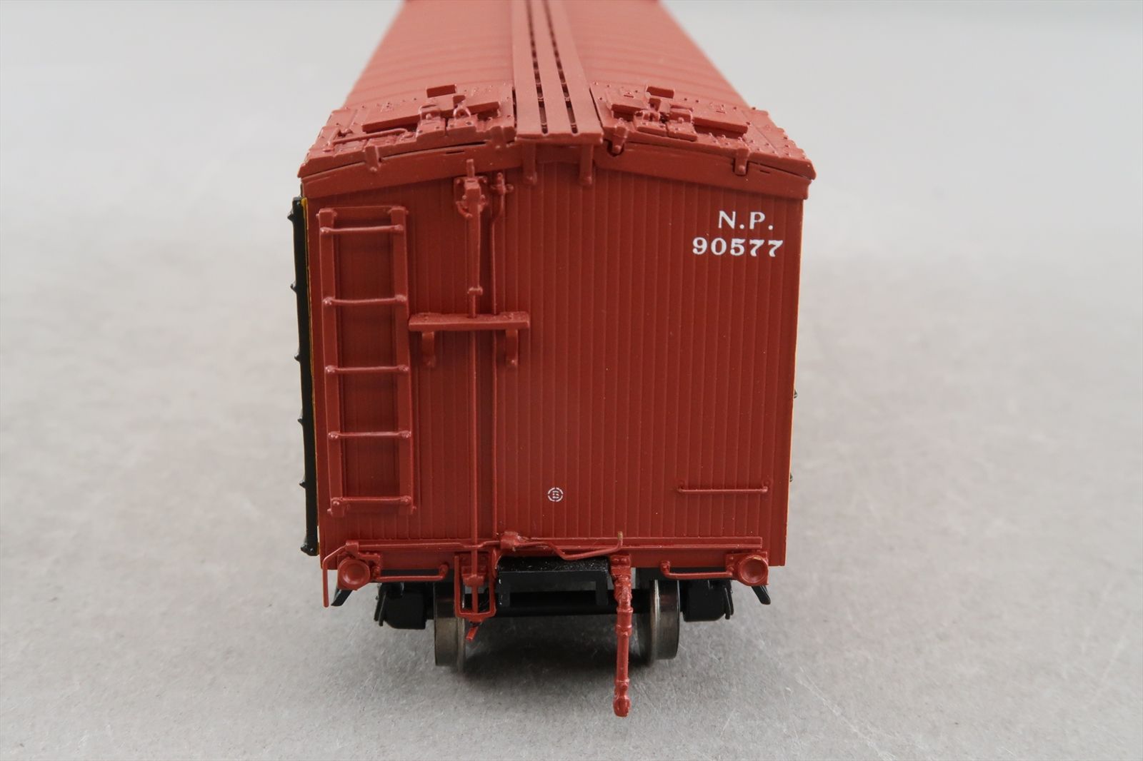 HO Brass Model - W&R Version 3 NP Northern Pacific Wood Reefer Yellow ...